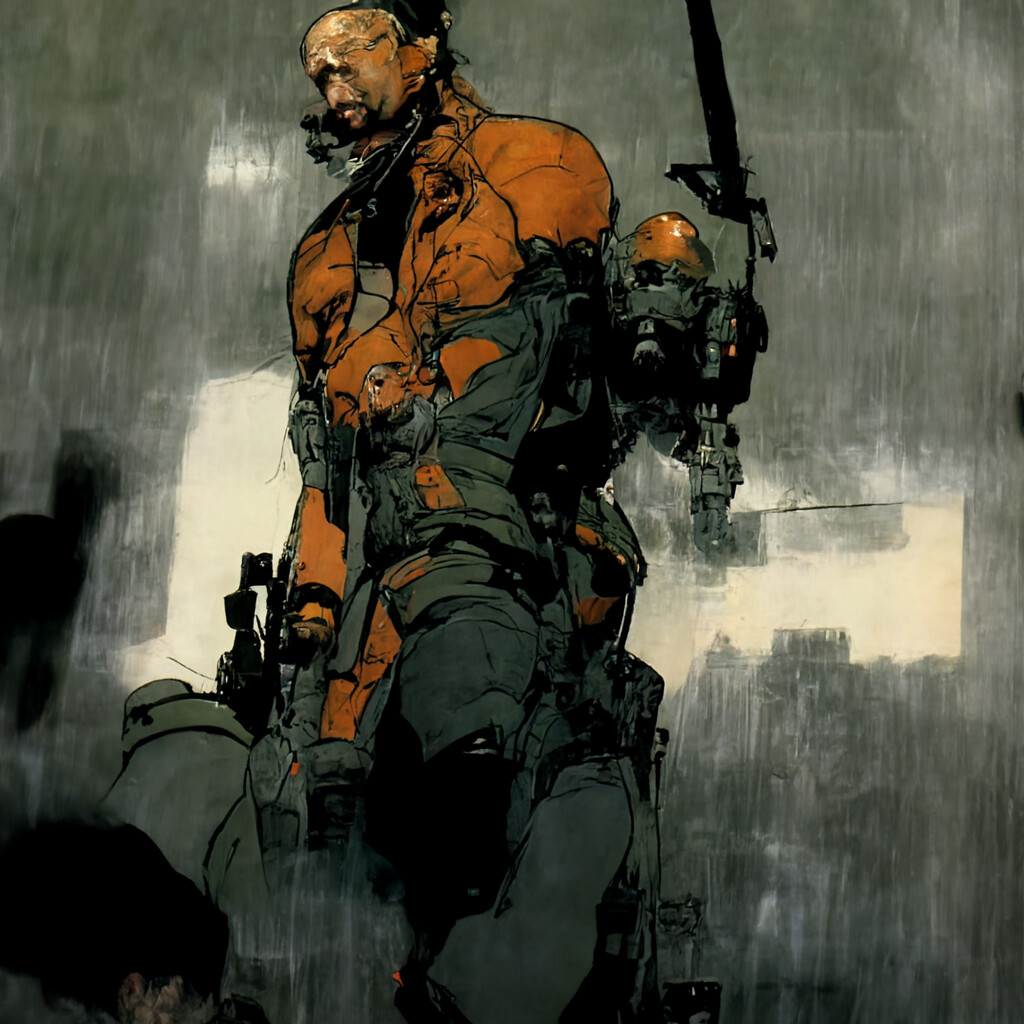 Stylised Character Concept Art generated with AI by John Walther ...
