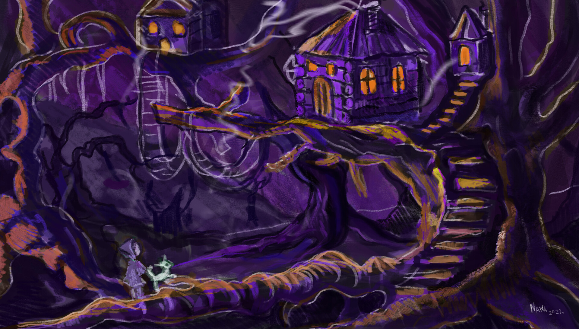 ArtStation - Wizard's hut