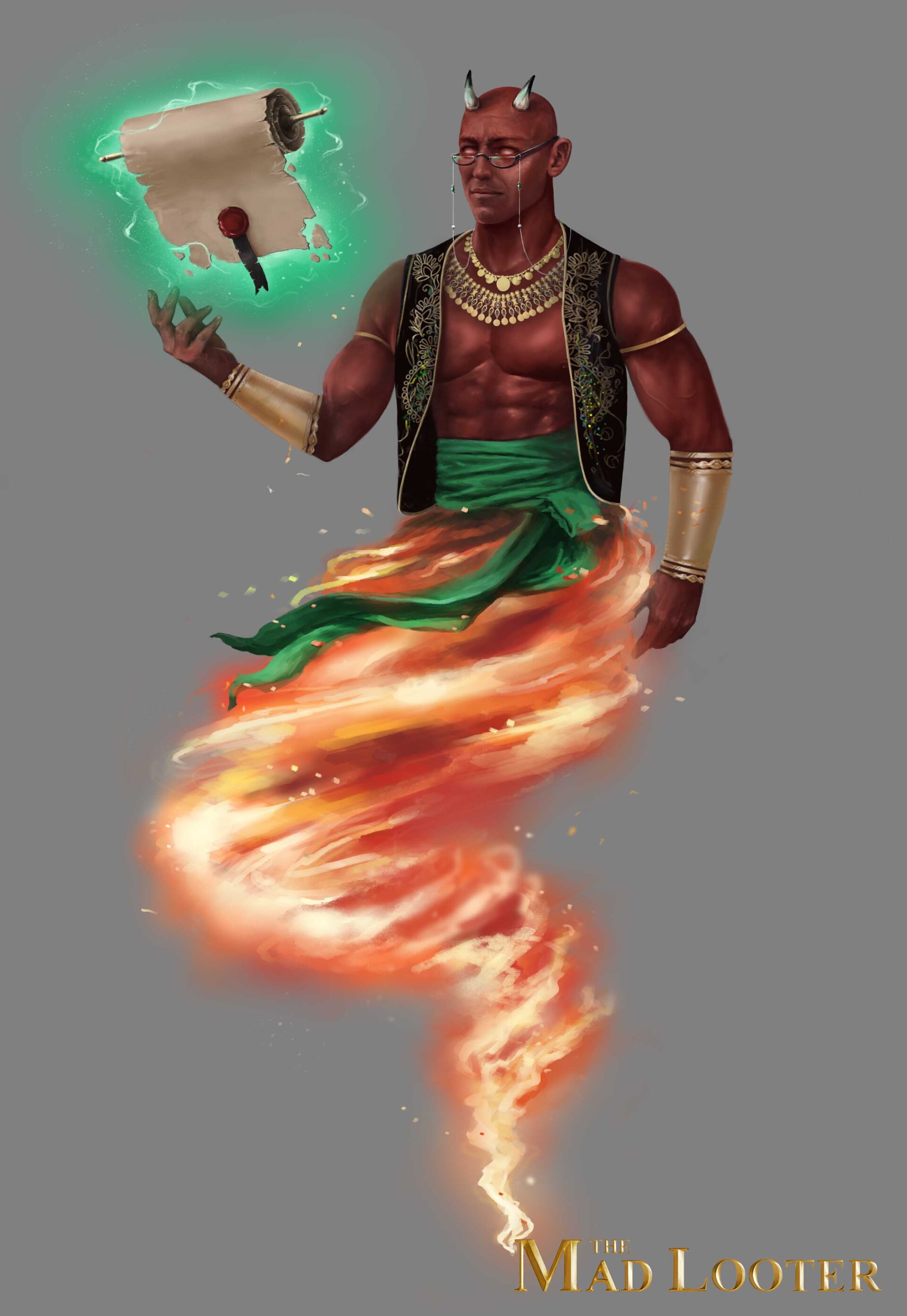 ArtStation - Hanab - The Hawanar Genie