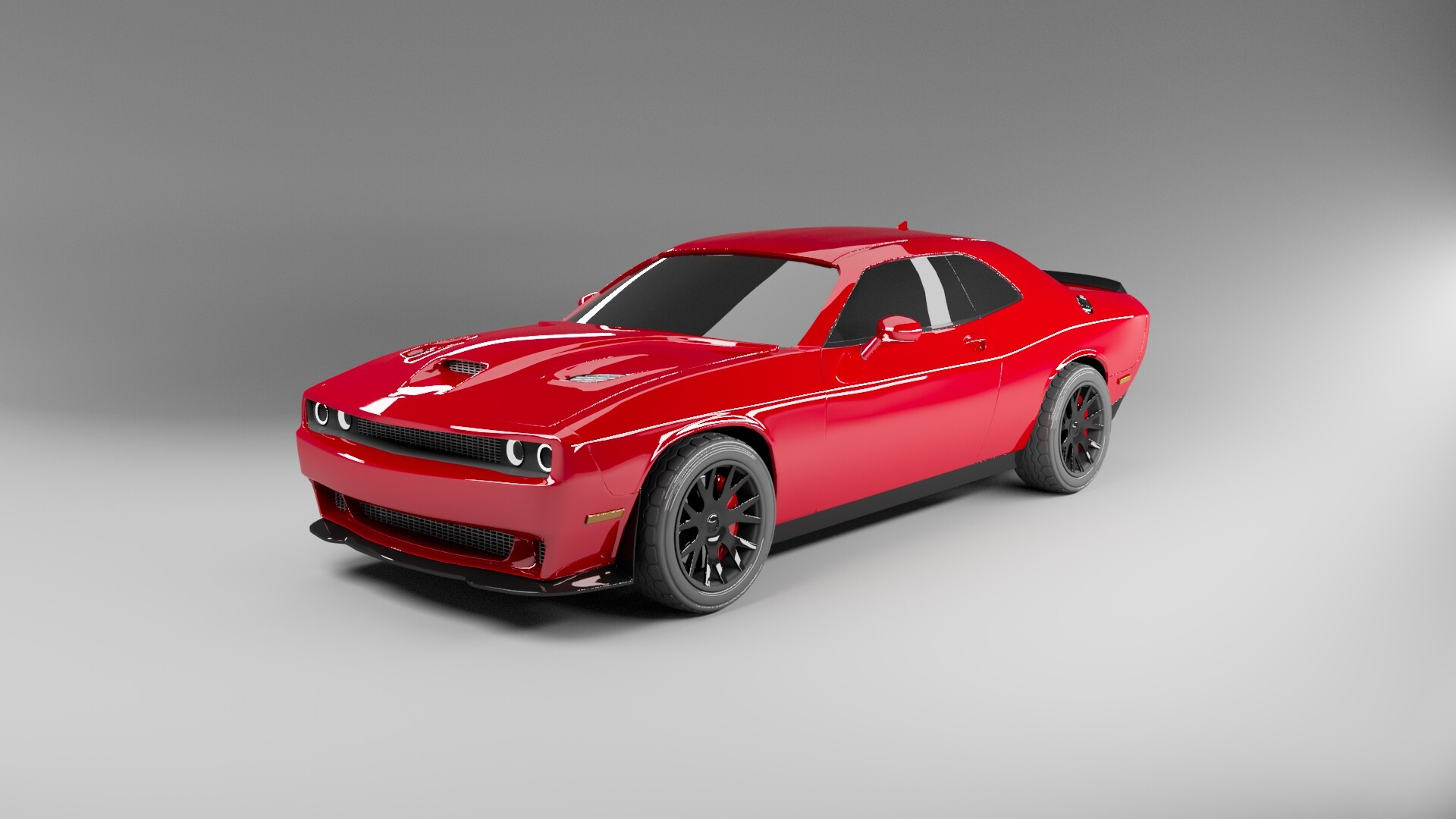 ArtStation - Dodge Challenger