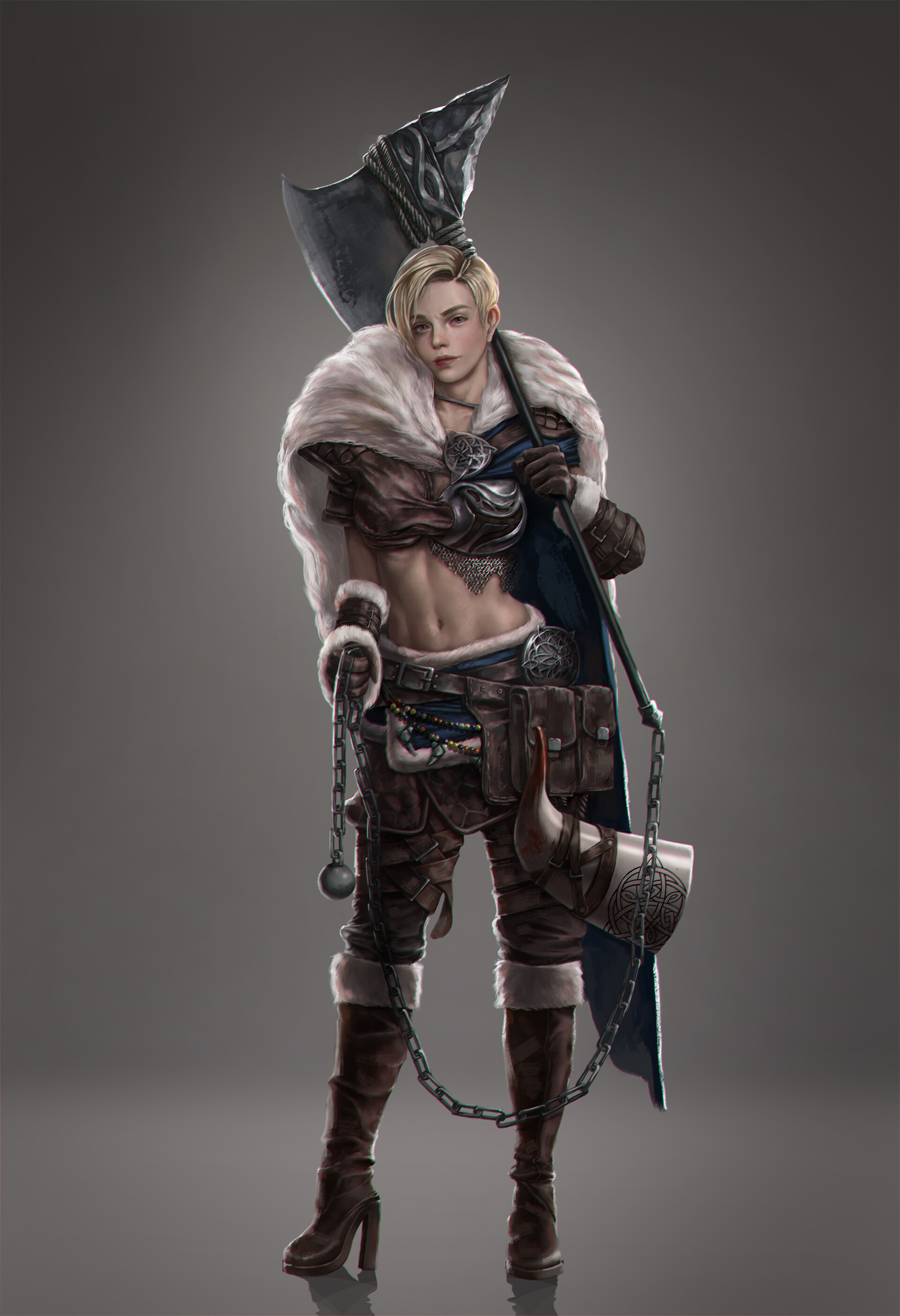 ArtStation - female warrior