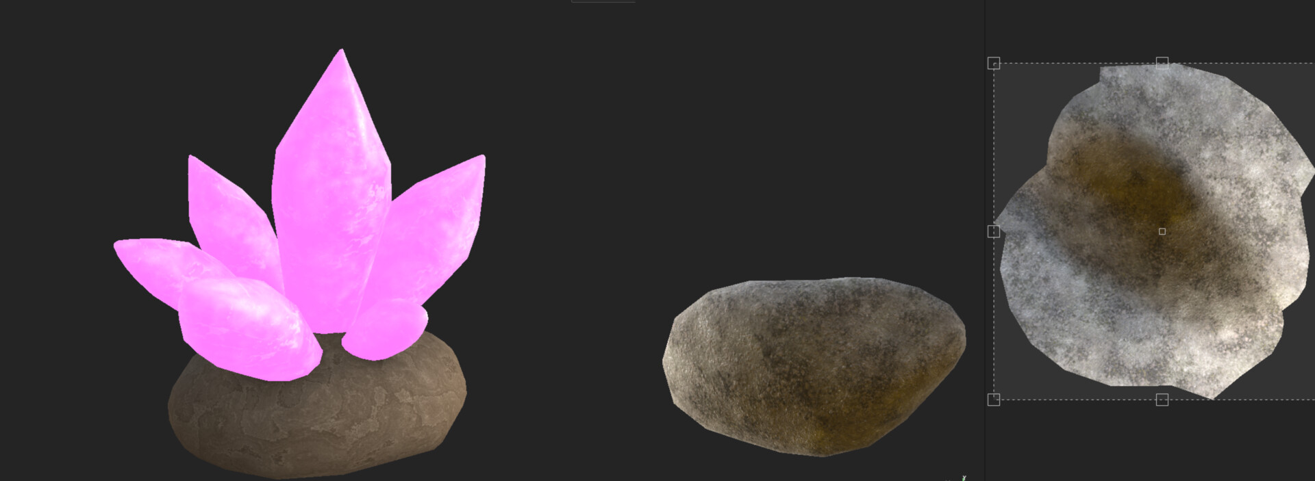 ArtStation - RTS-CRYSTAL & ROCK LOW POLY