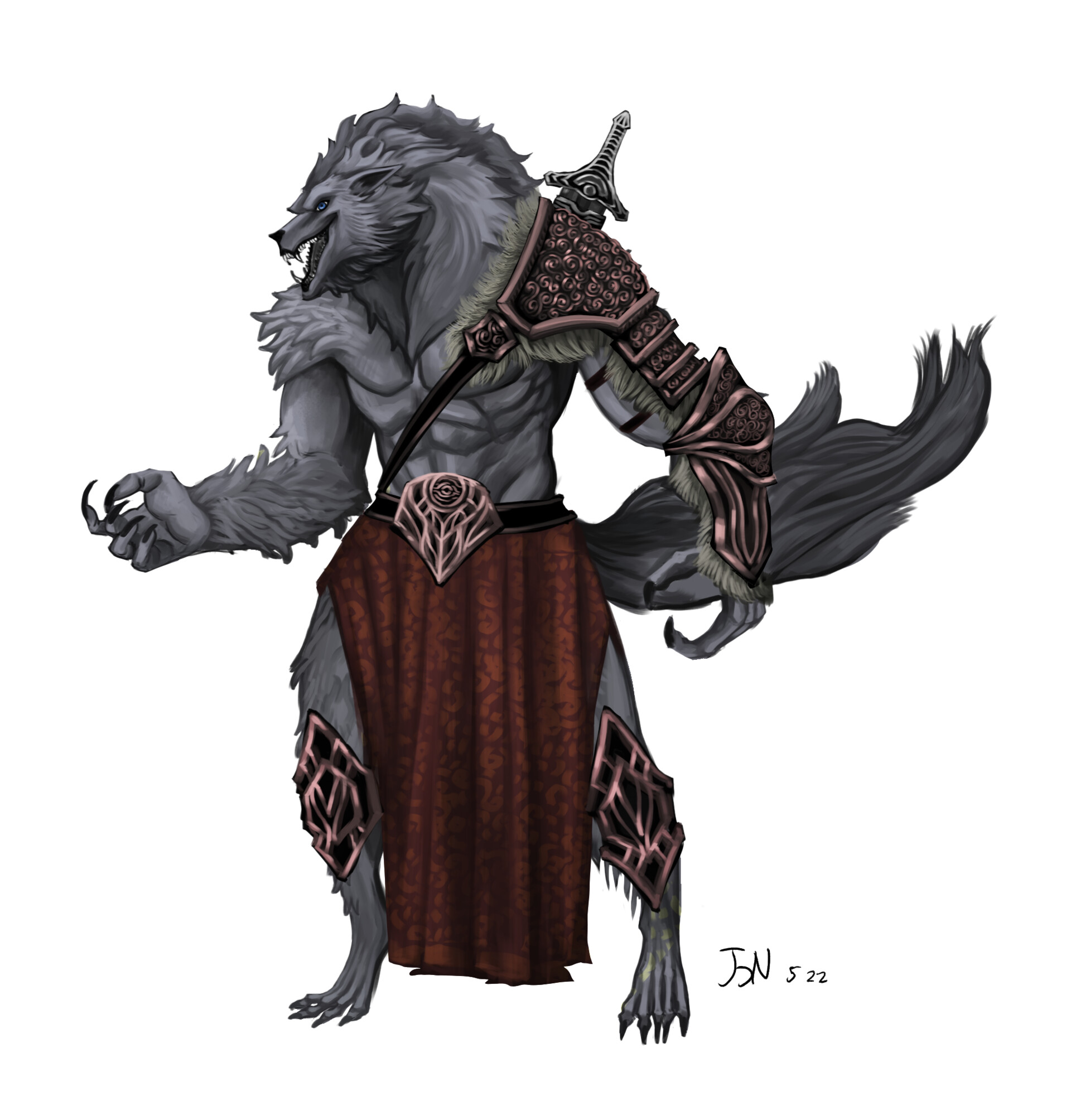 ArtStation - D&D Character