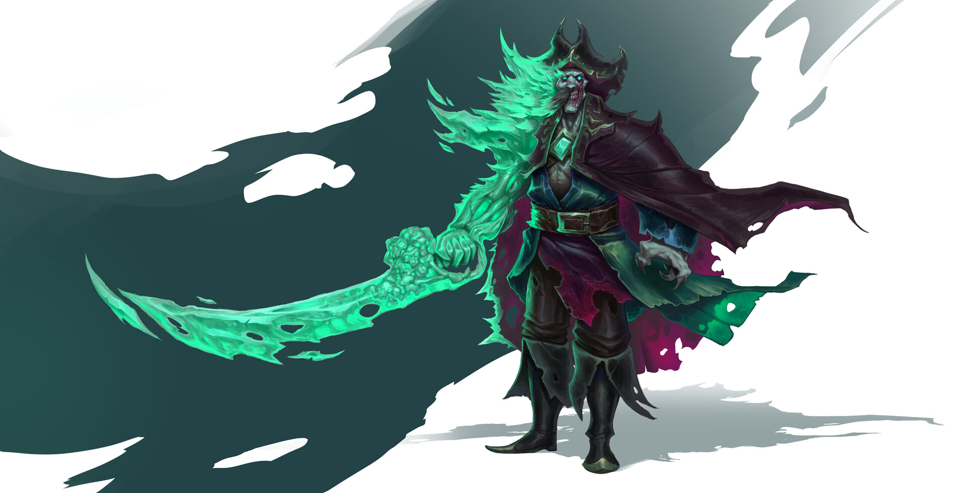 ArtStation - Artic Pirates - Captain Roark "Frostbite" Tristan