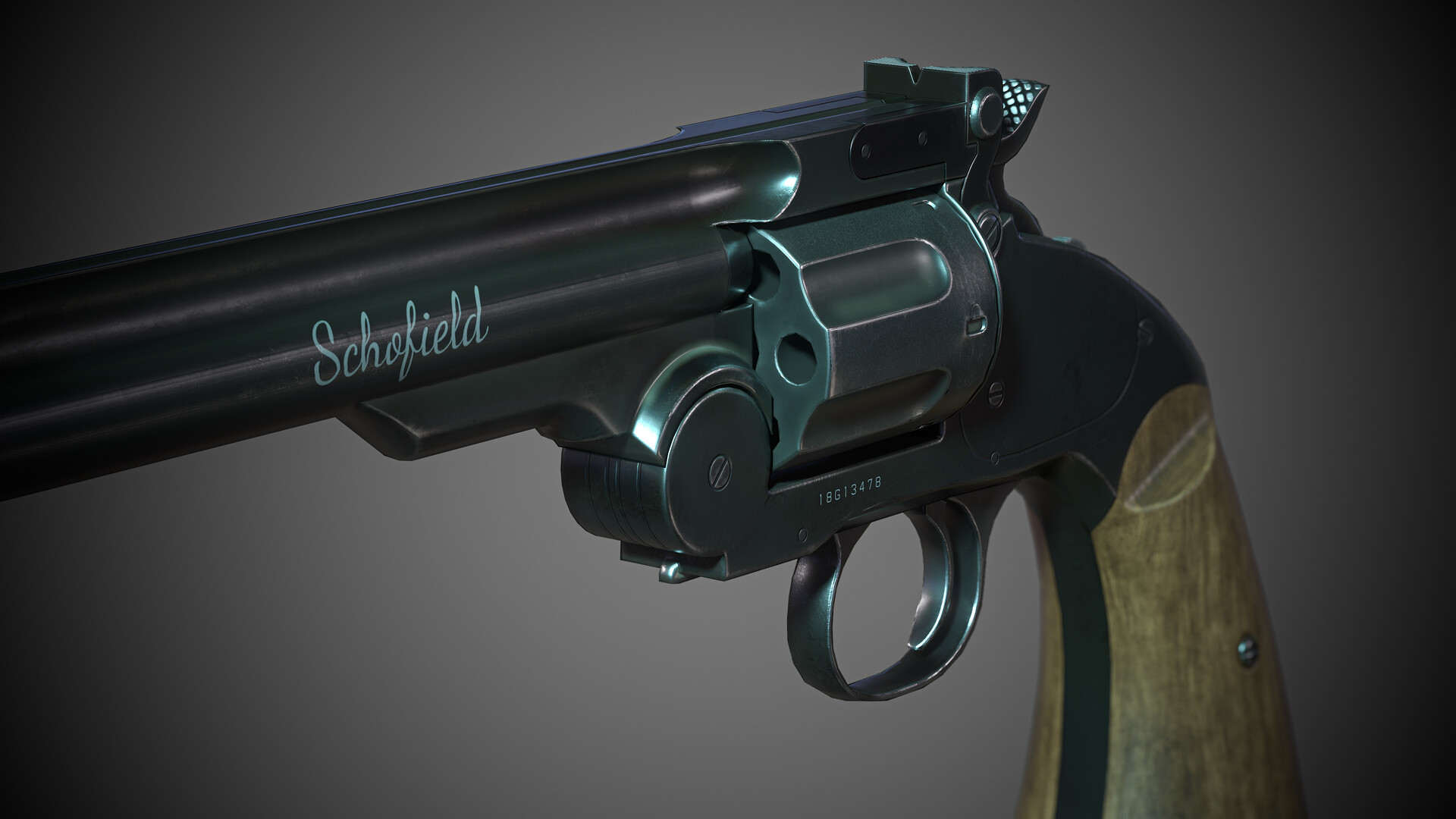 ArtStation - Revolver Schofield