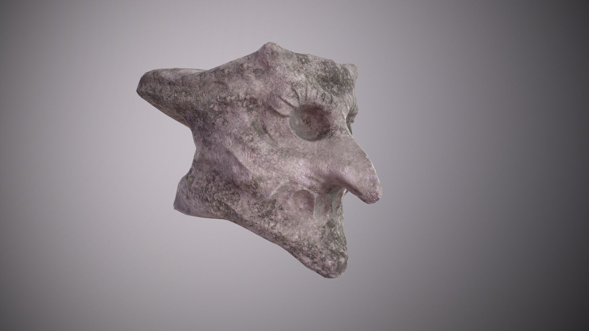 Viktor Sitkei - Gargoyle Statue Head