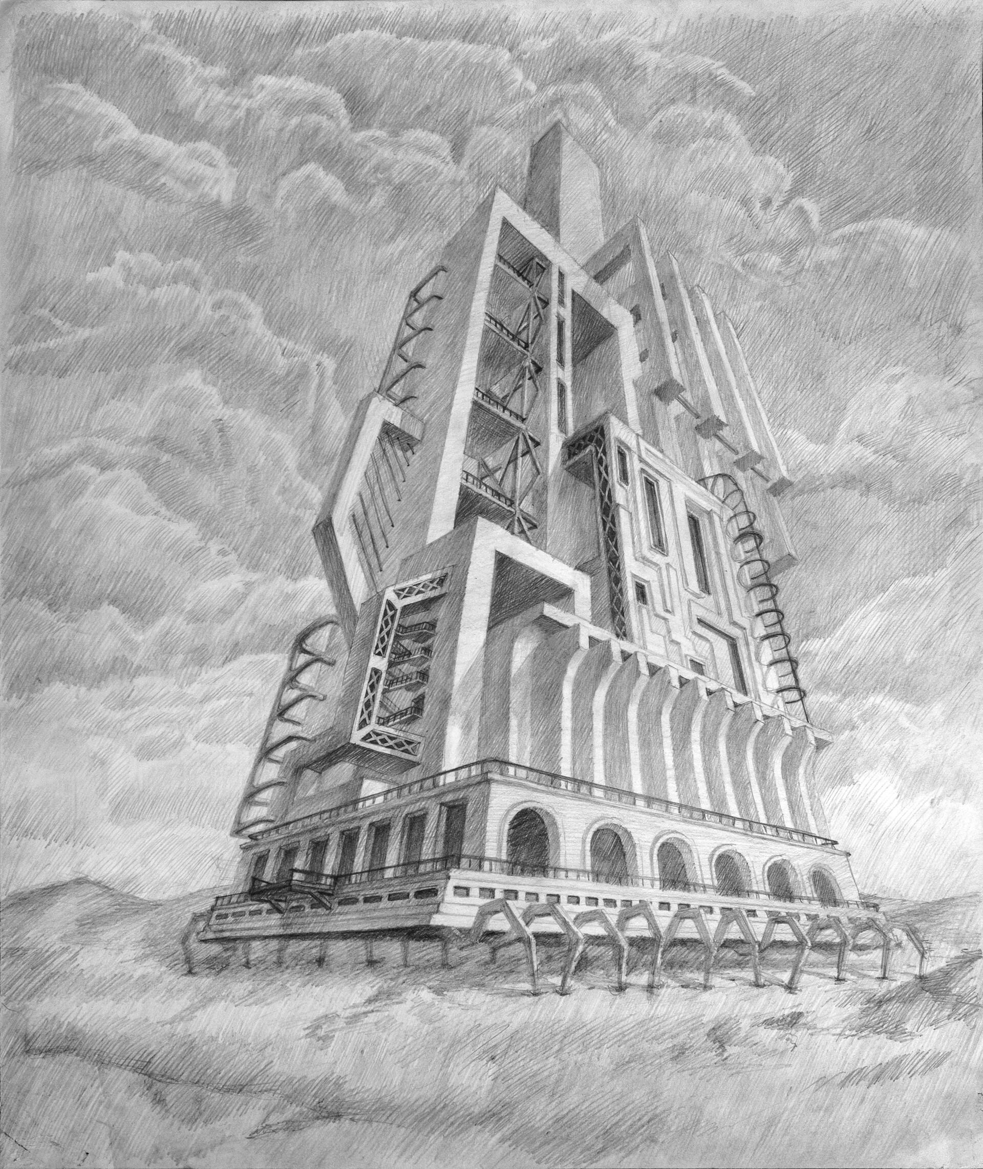 ArtStation - Architectural drawings