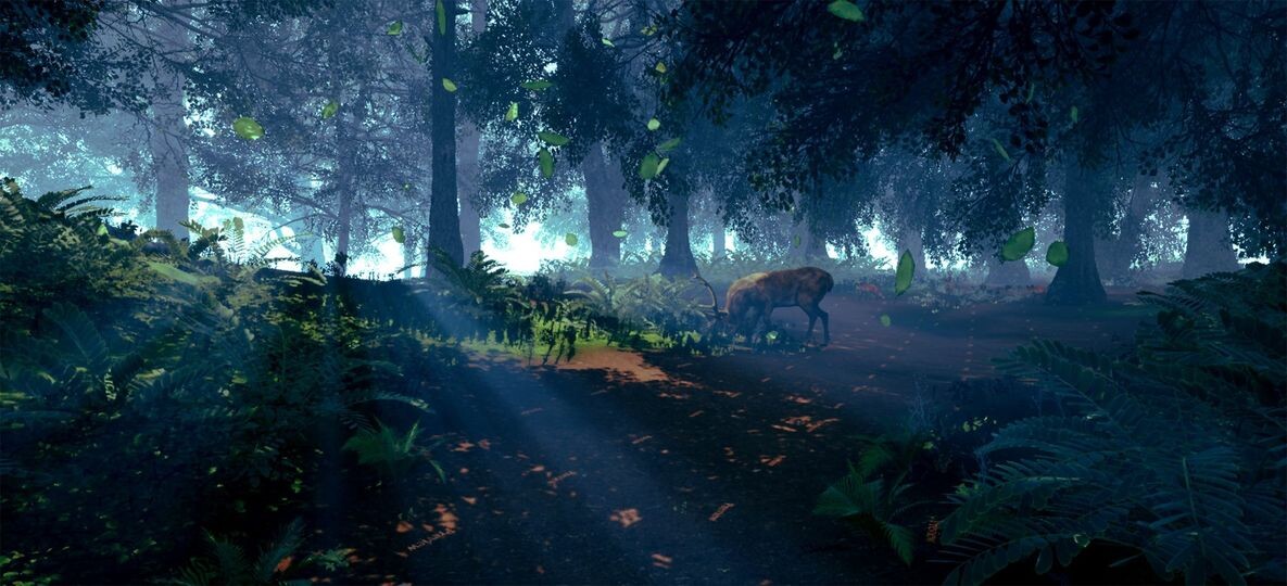 ArtStation - Forest scene