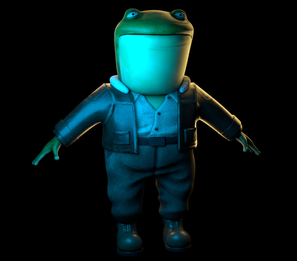 ArtStation - Frogston Test Renders