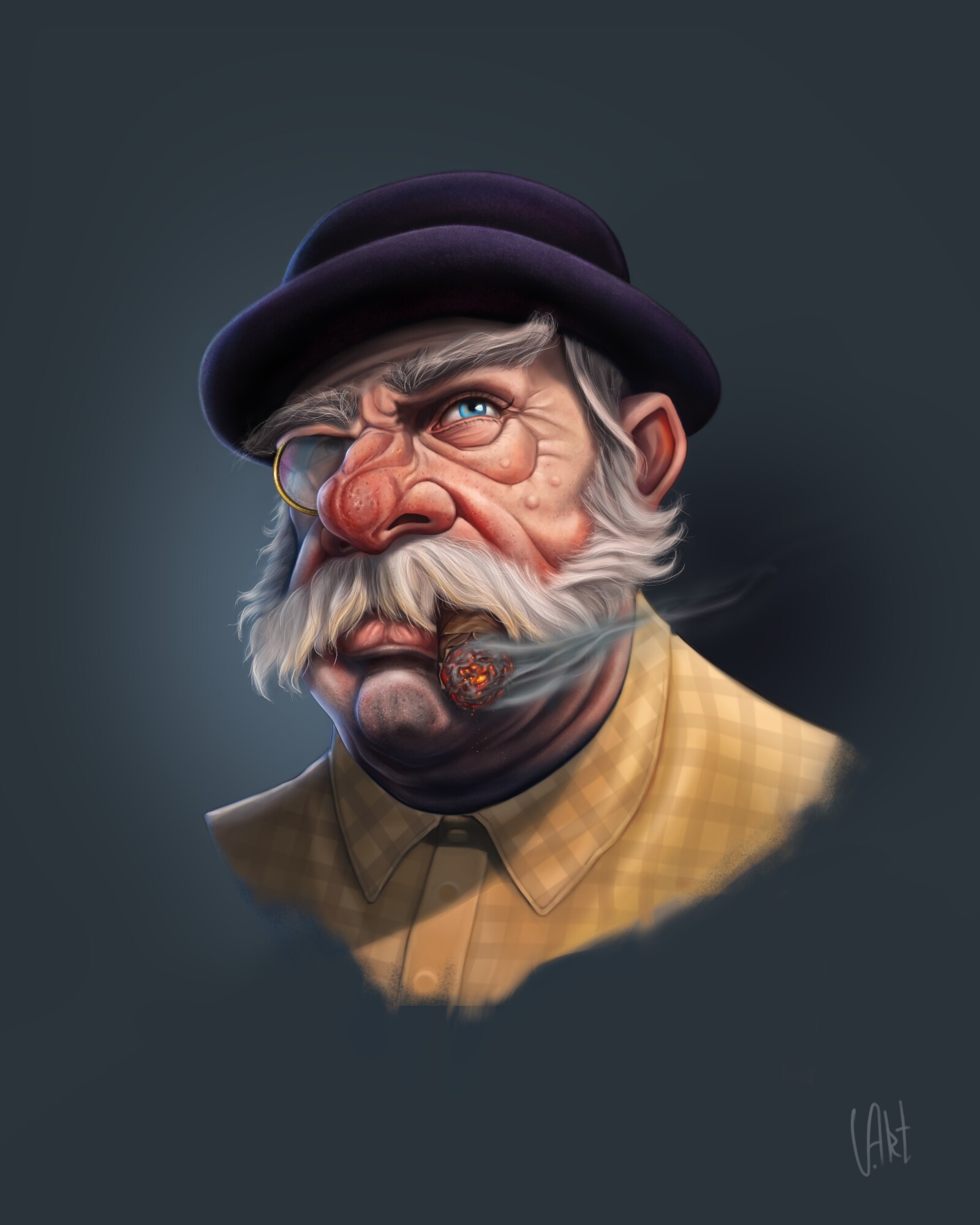 ArtStation - Old man