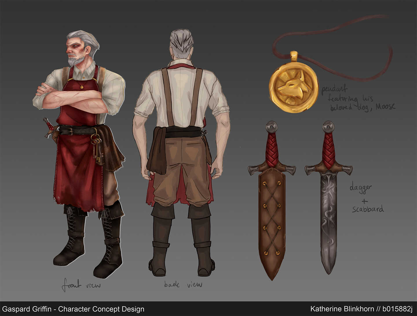 ArtStation - Gaspard Griffin - Character Concept
