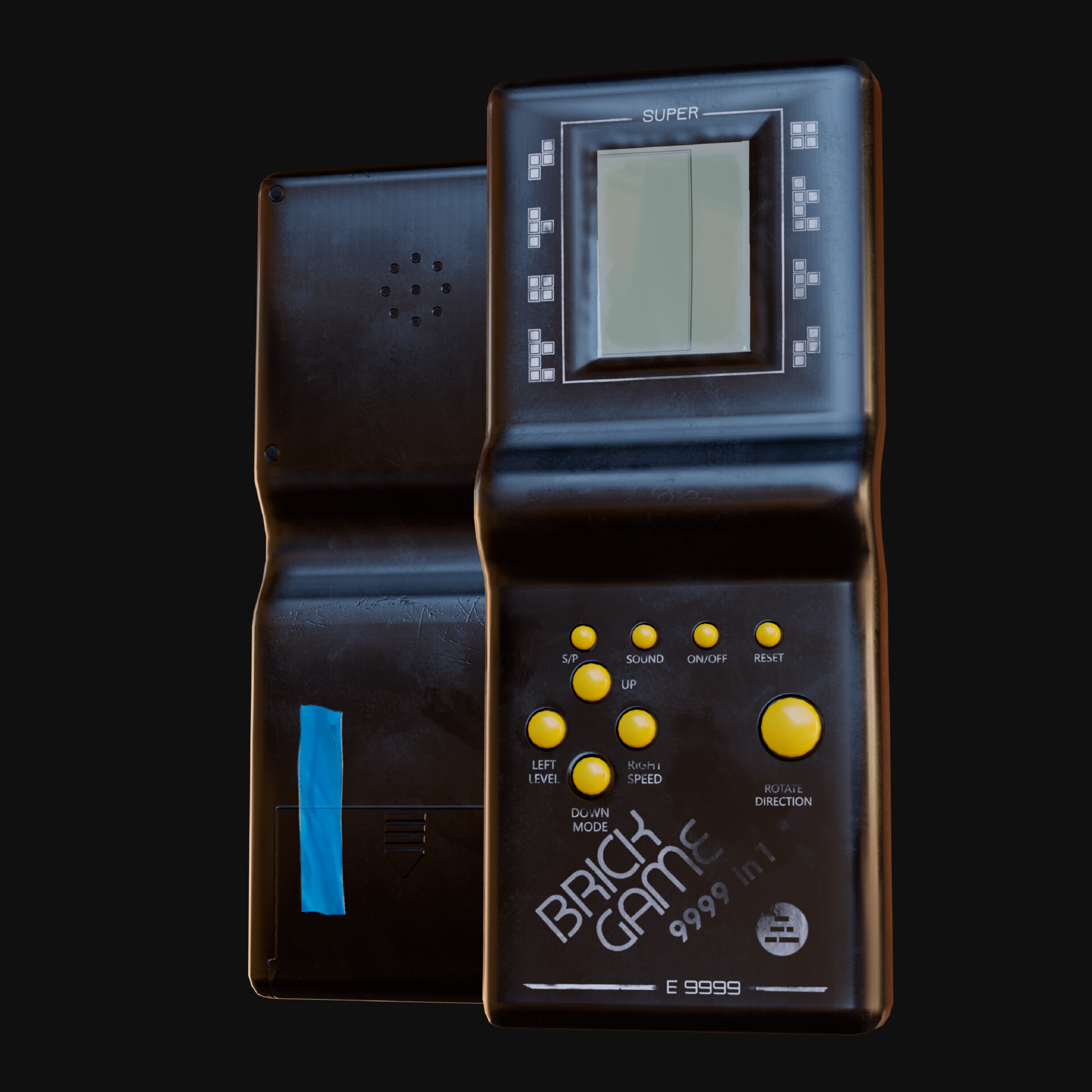 ArtStation - Tetris - game asset