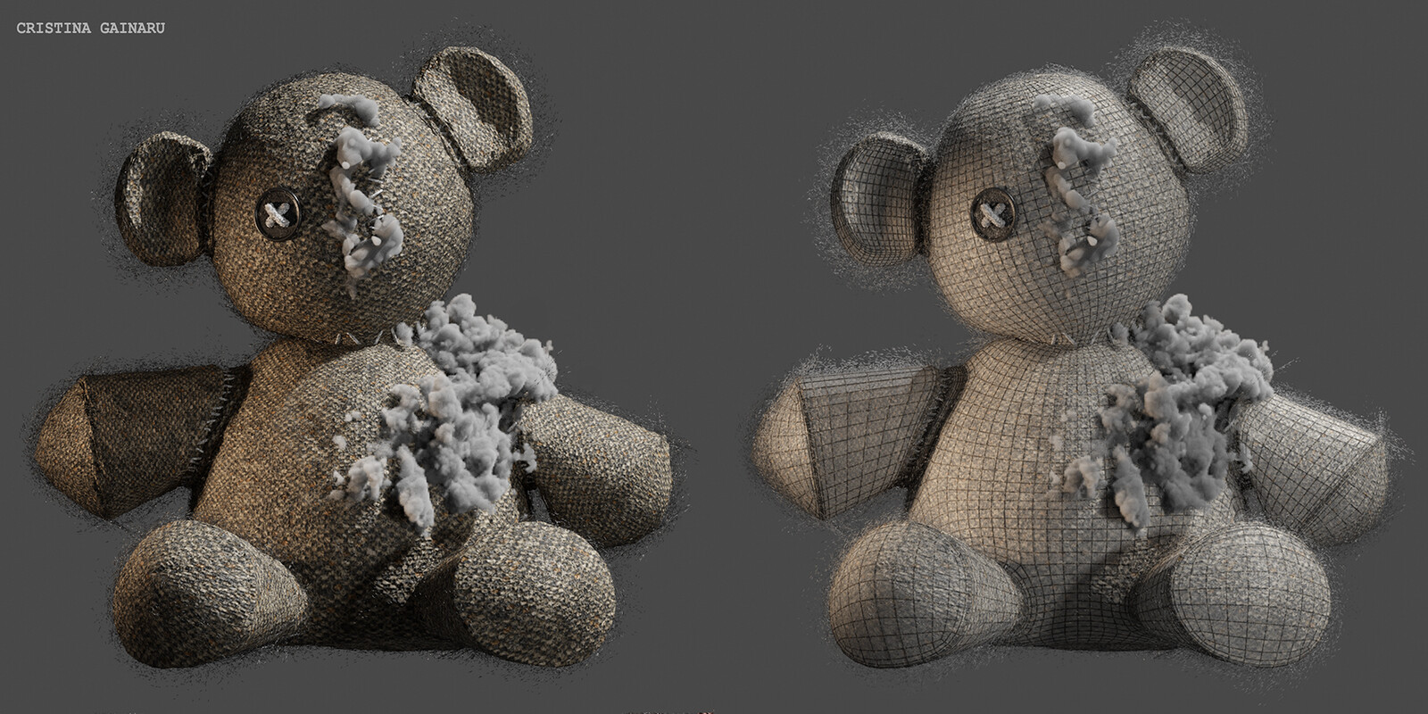 Cristina Gainaru - Props - Teddy Bear