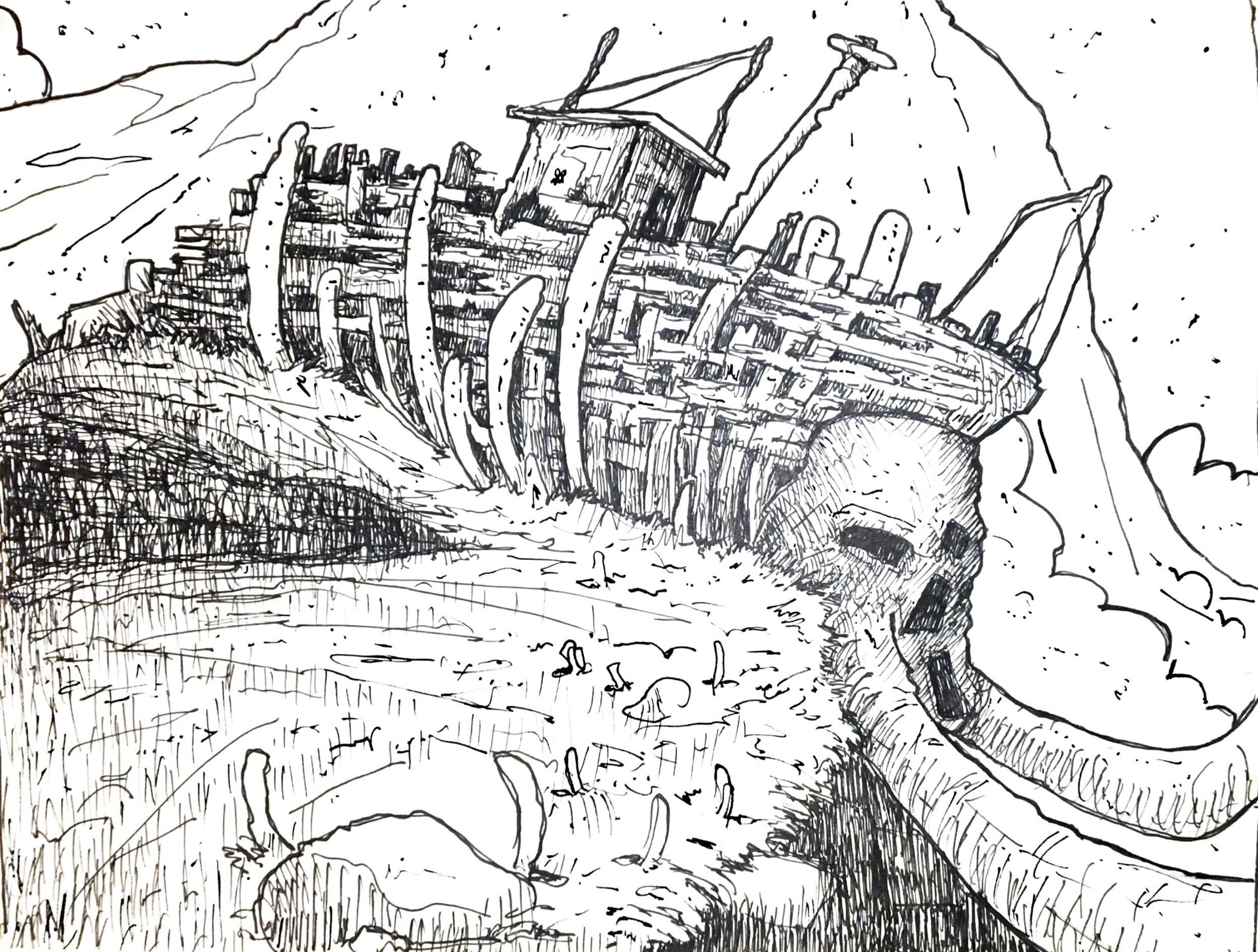 ArtStation - Elephant Boat