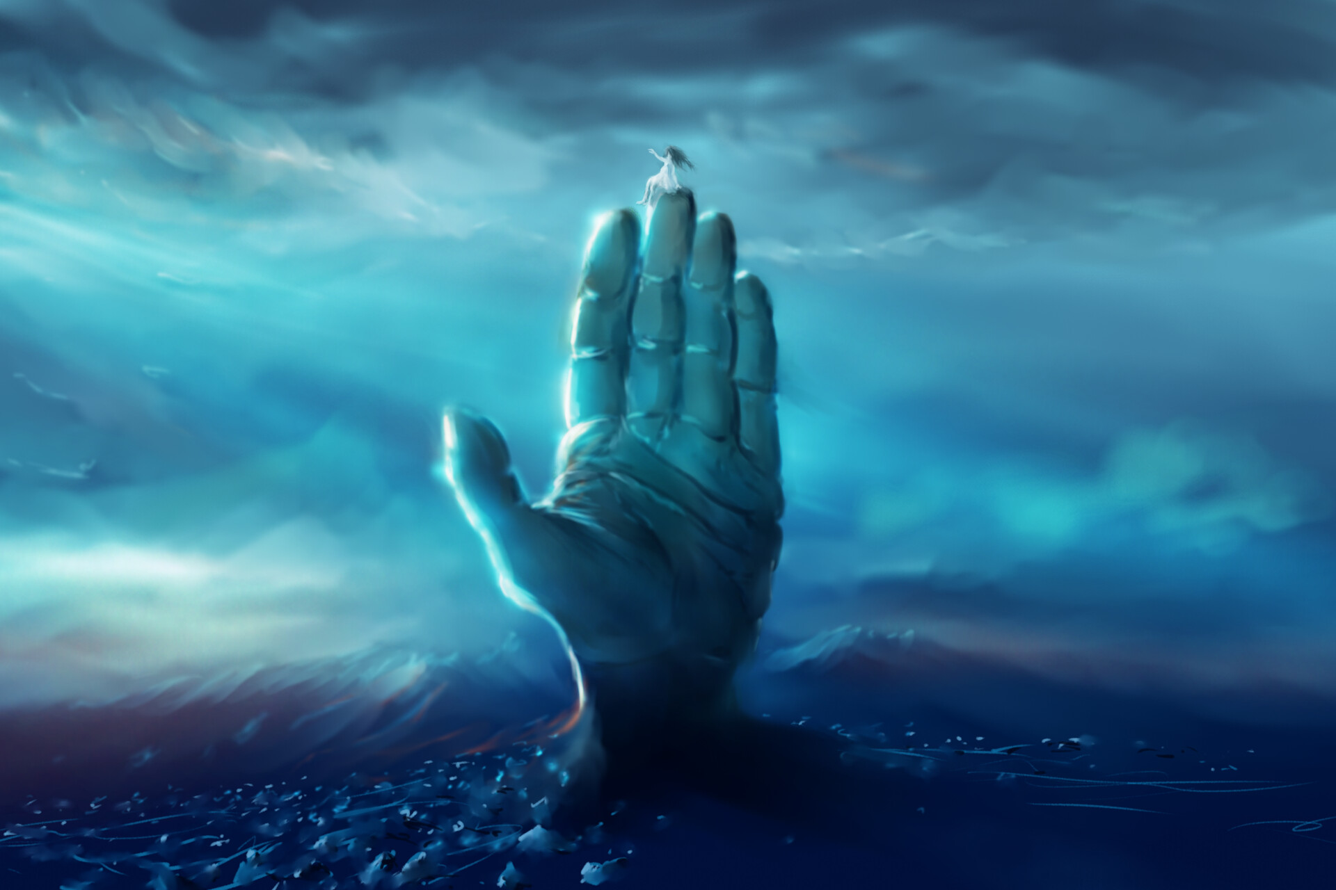 ArtStation - Hand Statue