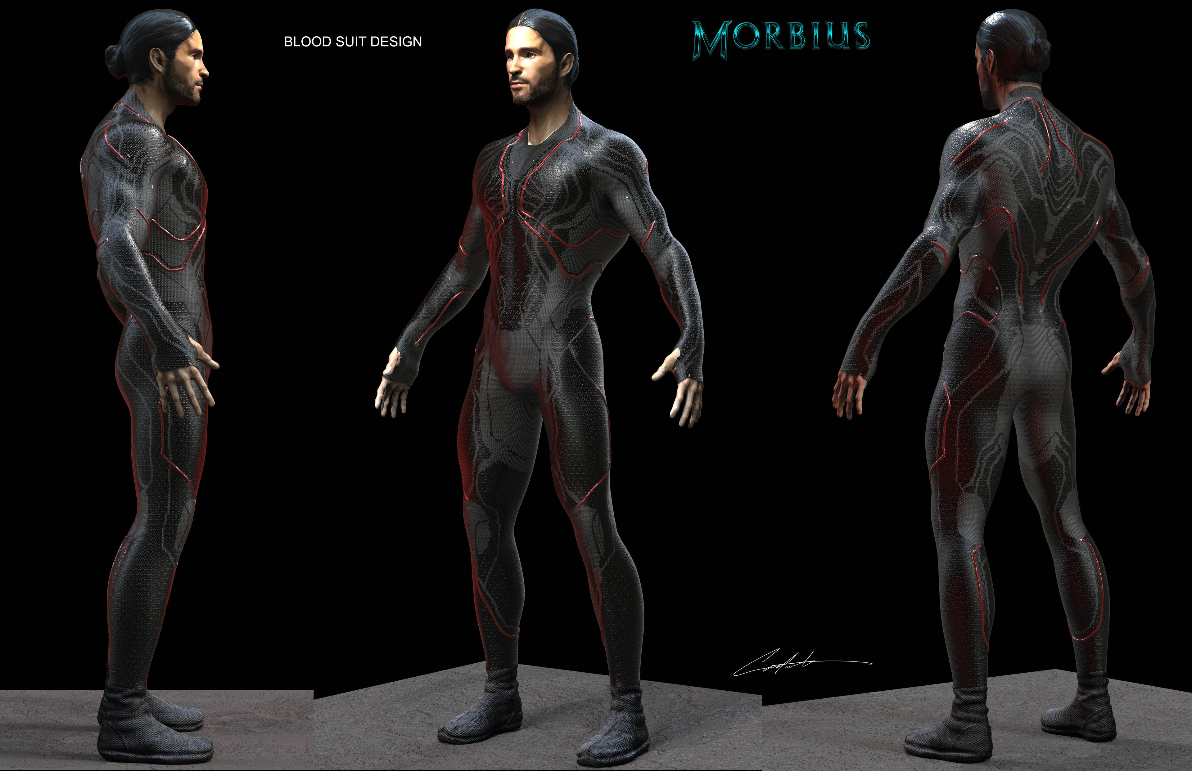 Constantine Sekeris - MORBIUS 'Blood Suit Design'