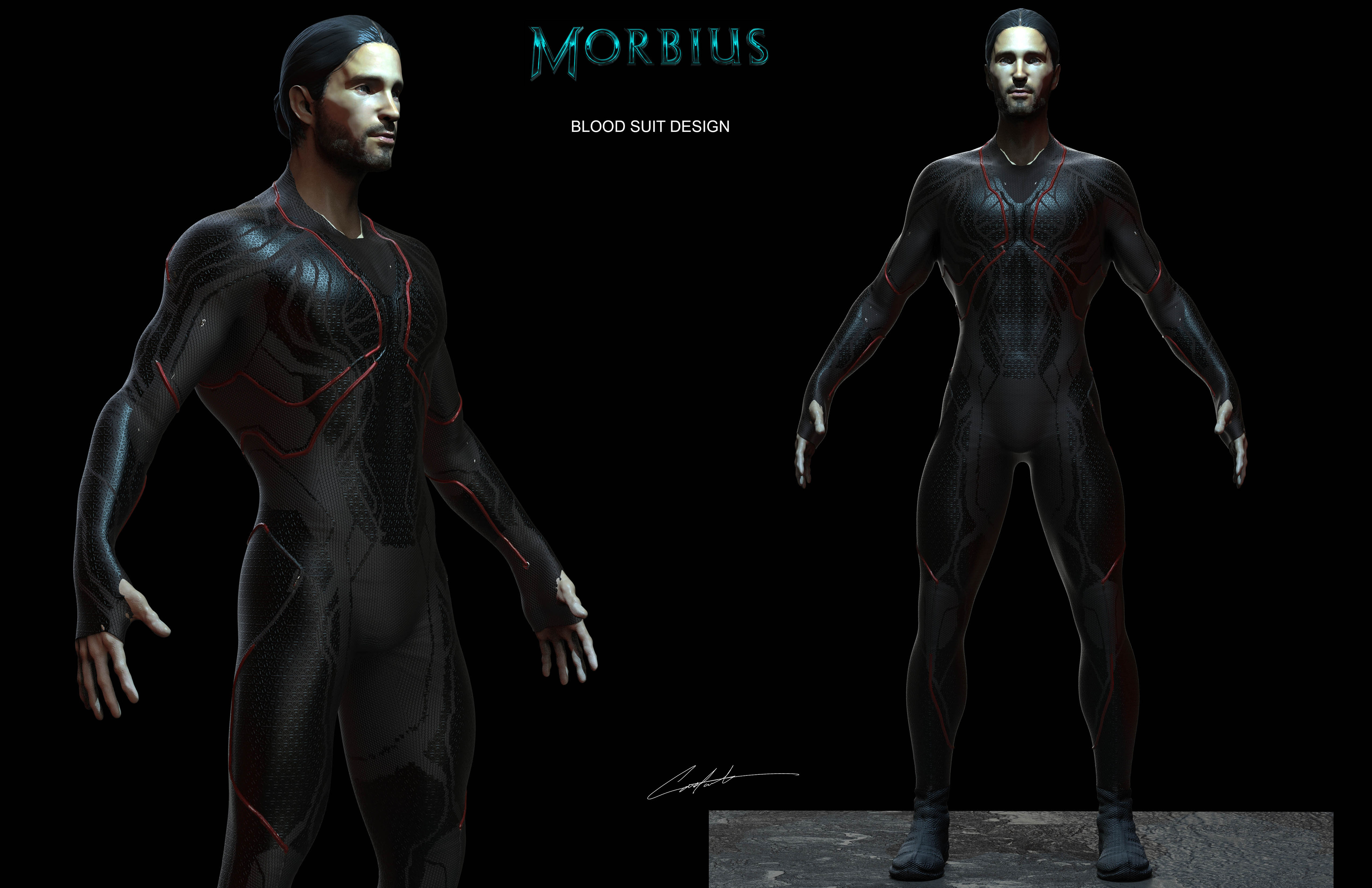 Constantine Sekeris - MORBIUS 'Blood Suit Design'