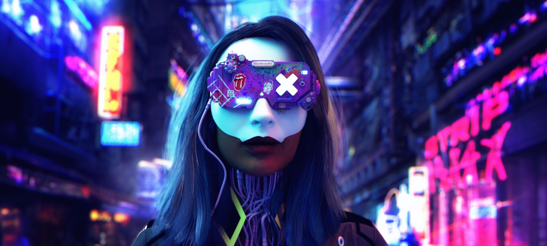 ArtStation - Cyber Girl