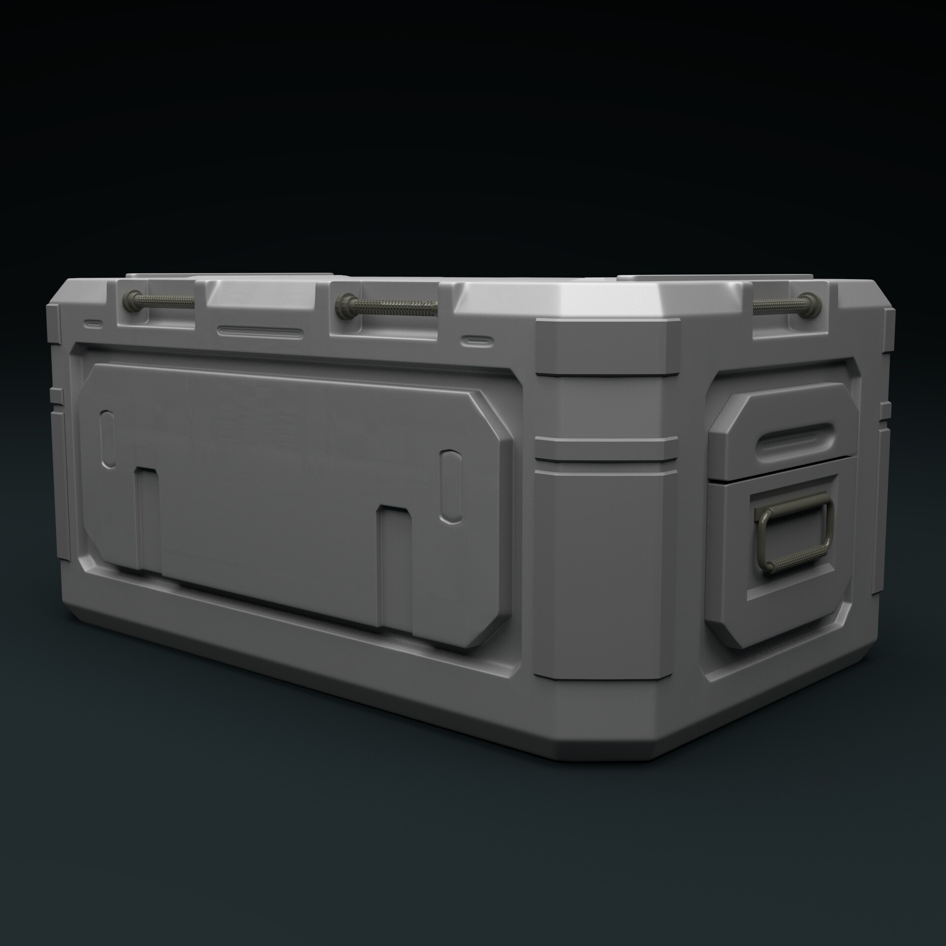 ArtStation - SCI-FI MiliTary CONtaiNER