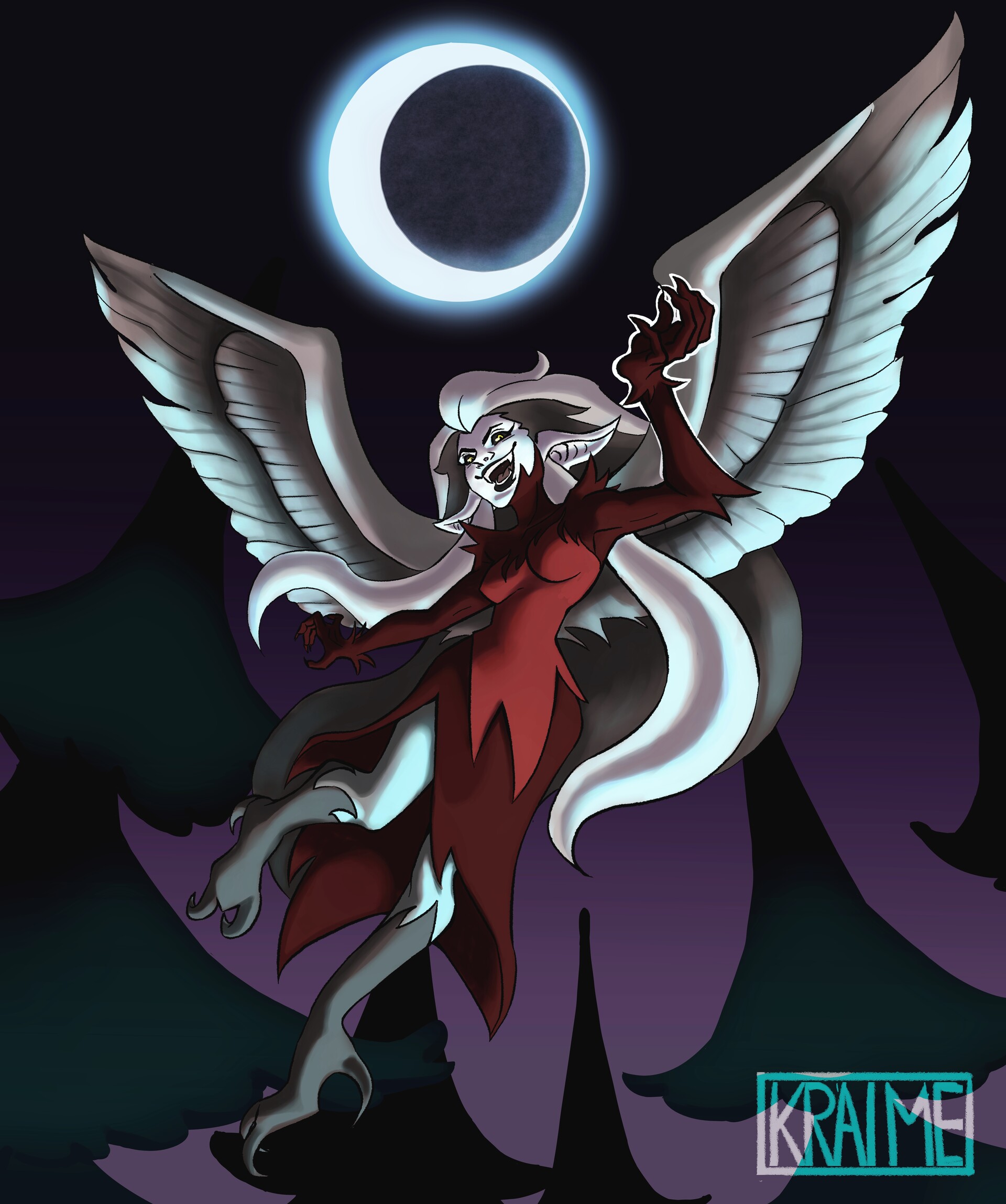 ArtStation - The owl lady