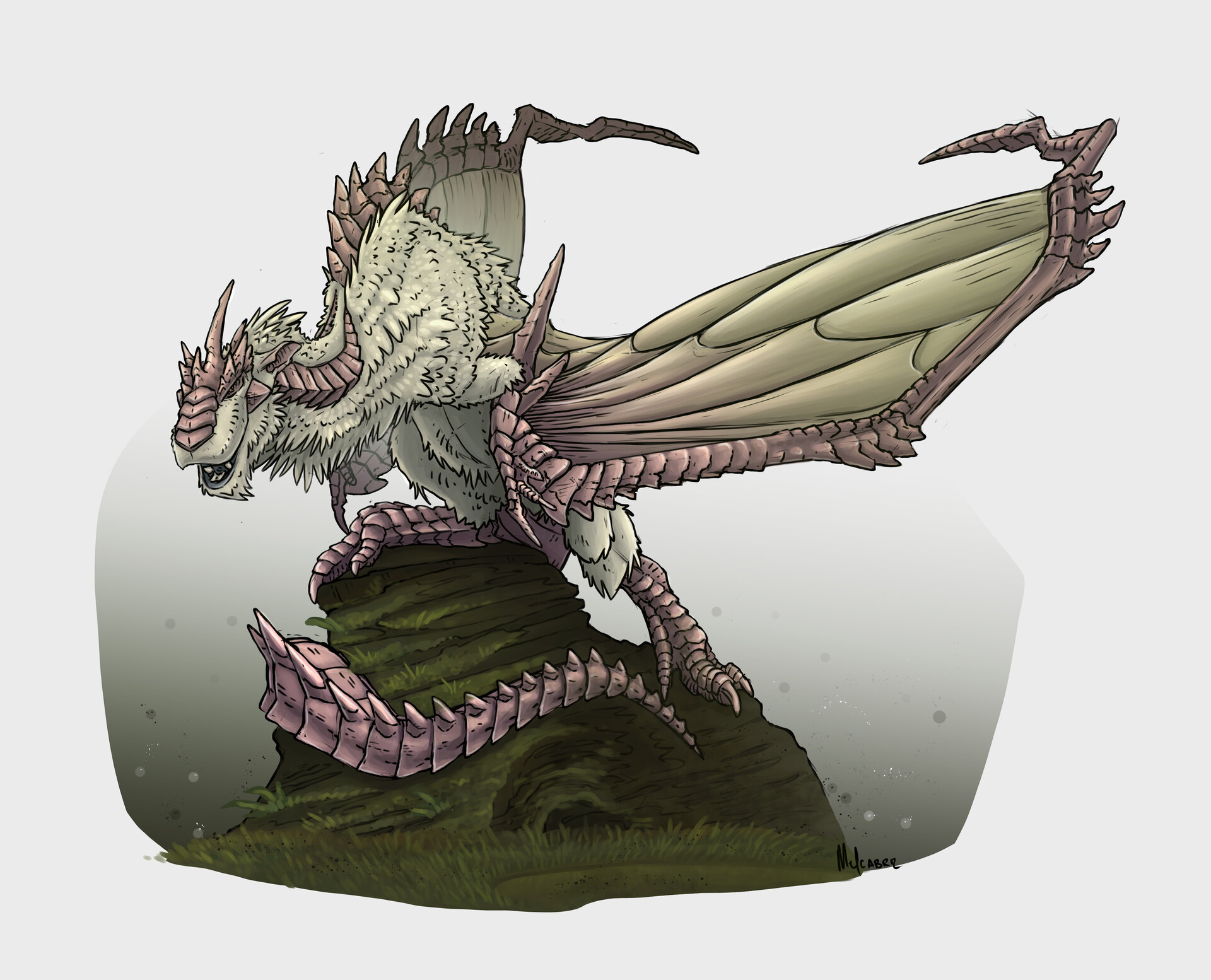 ArtStation - Original Creature Design by Mel Cabre: Pink Duskan Weirvock