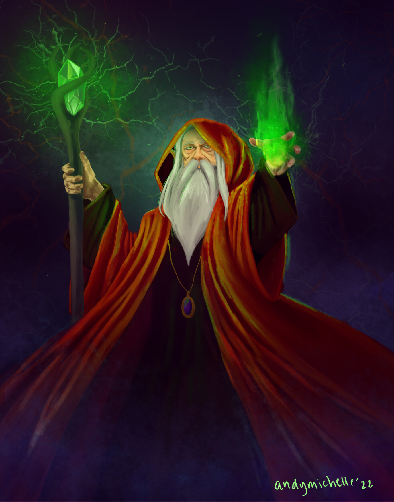 ArtStation - Asrich - Wizard