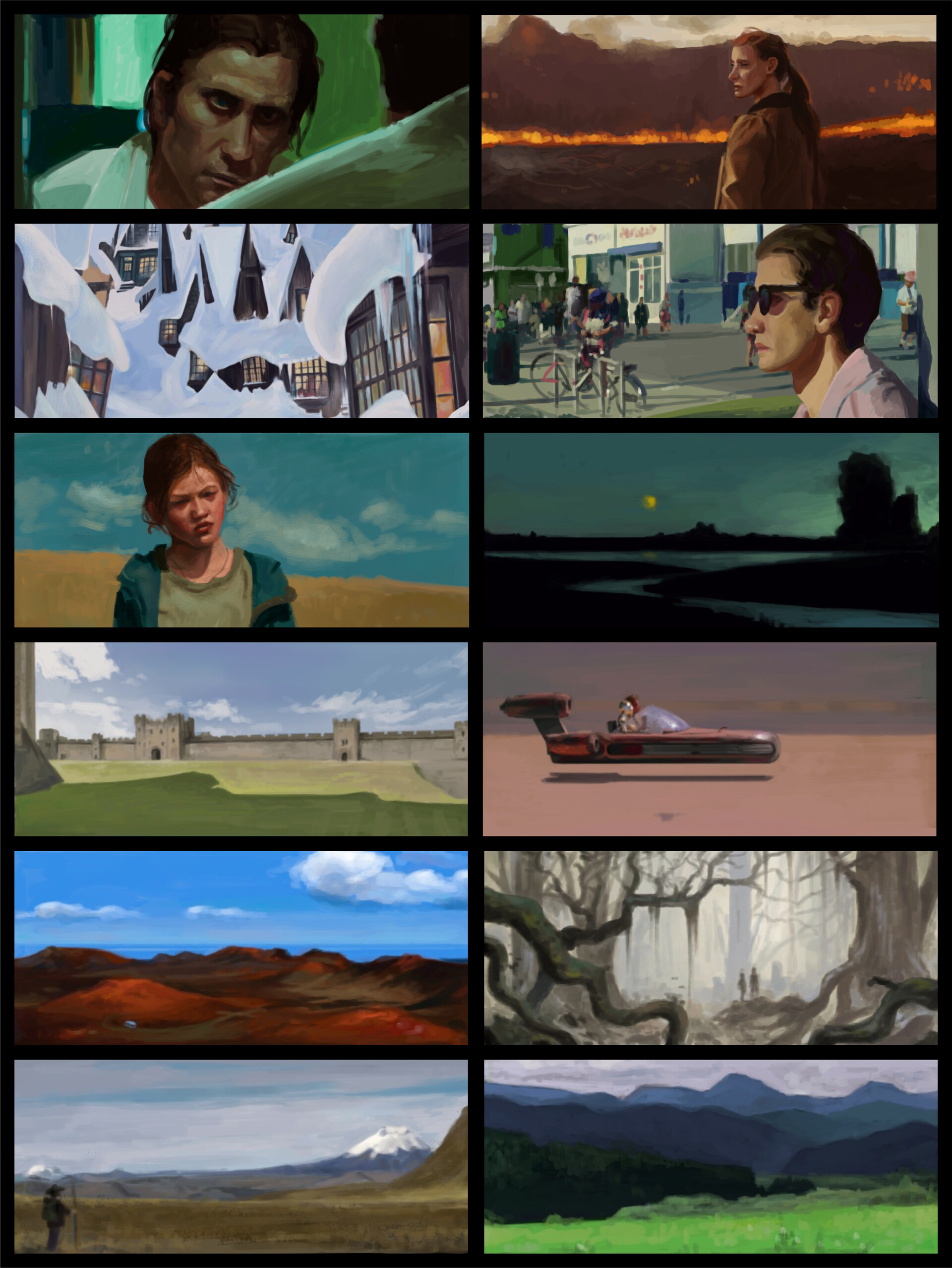 ArtStation - Color study