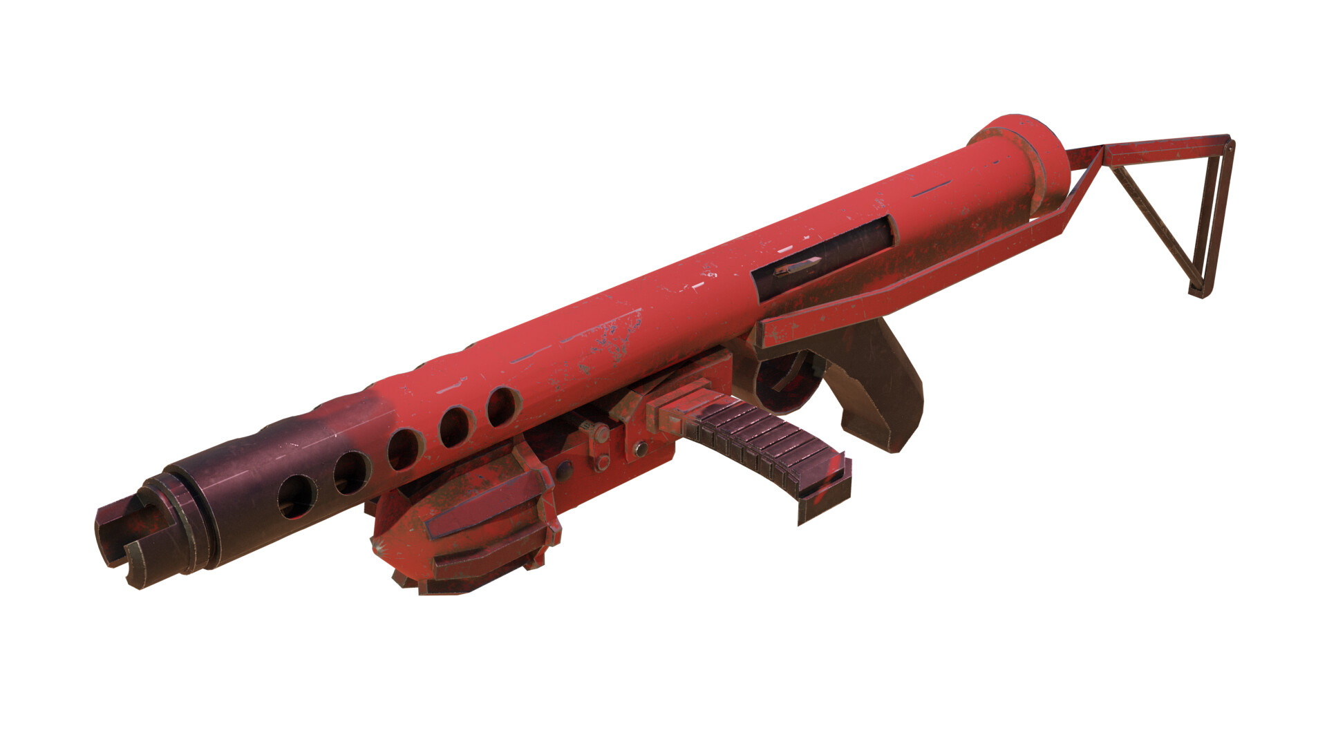 ArtStation - 9mm smg with Breaching Rounds