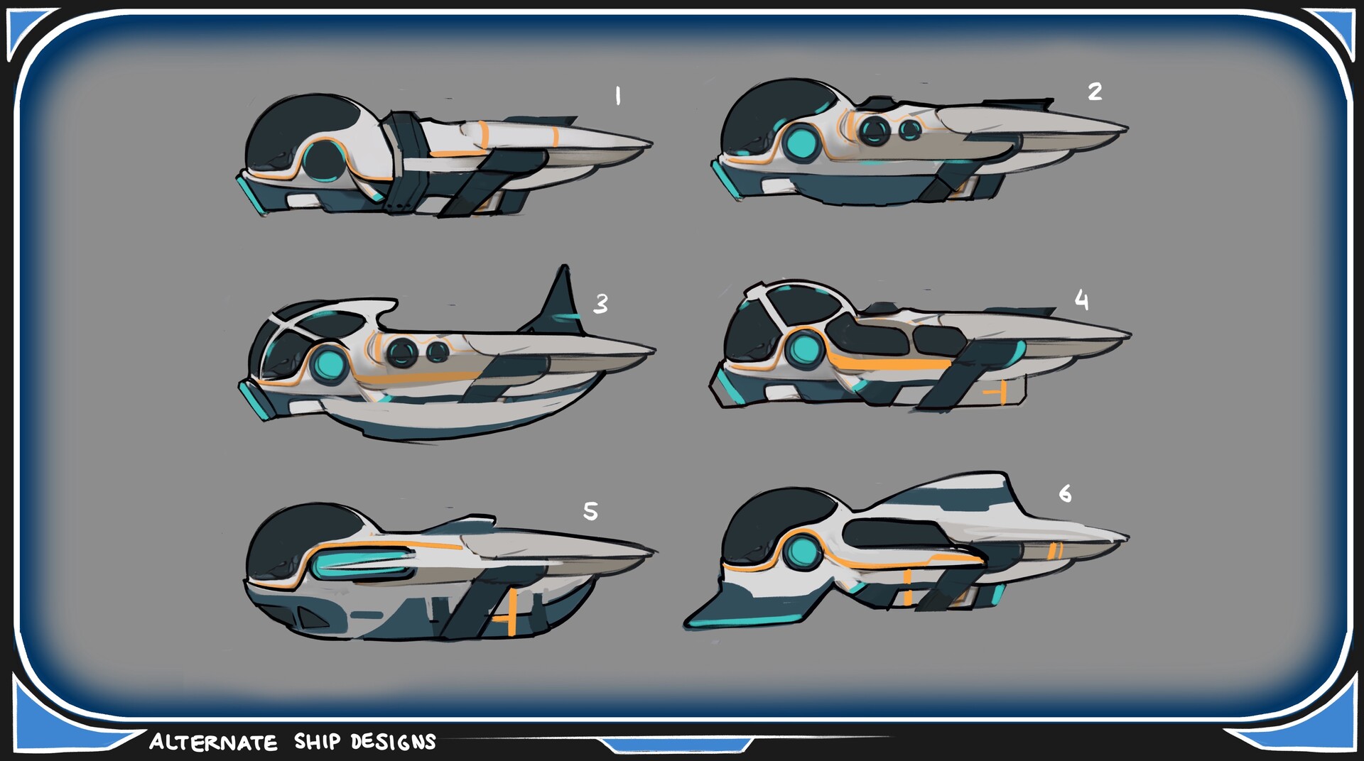 Hassan Howlader - ‘The Hammerhead’ Vehichle design for Subnautica DLC Brief
