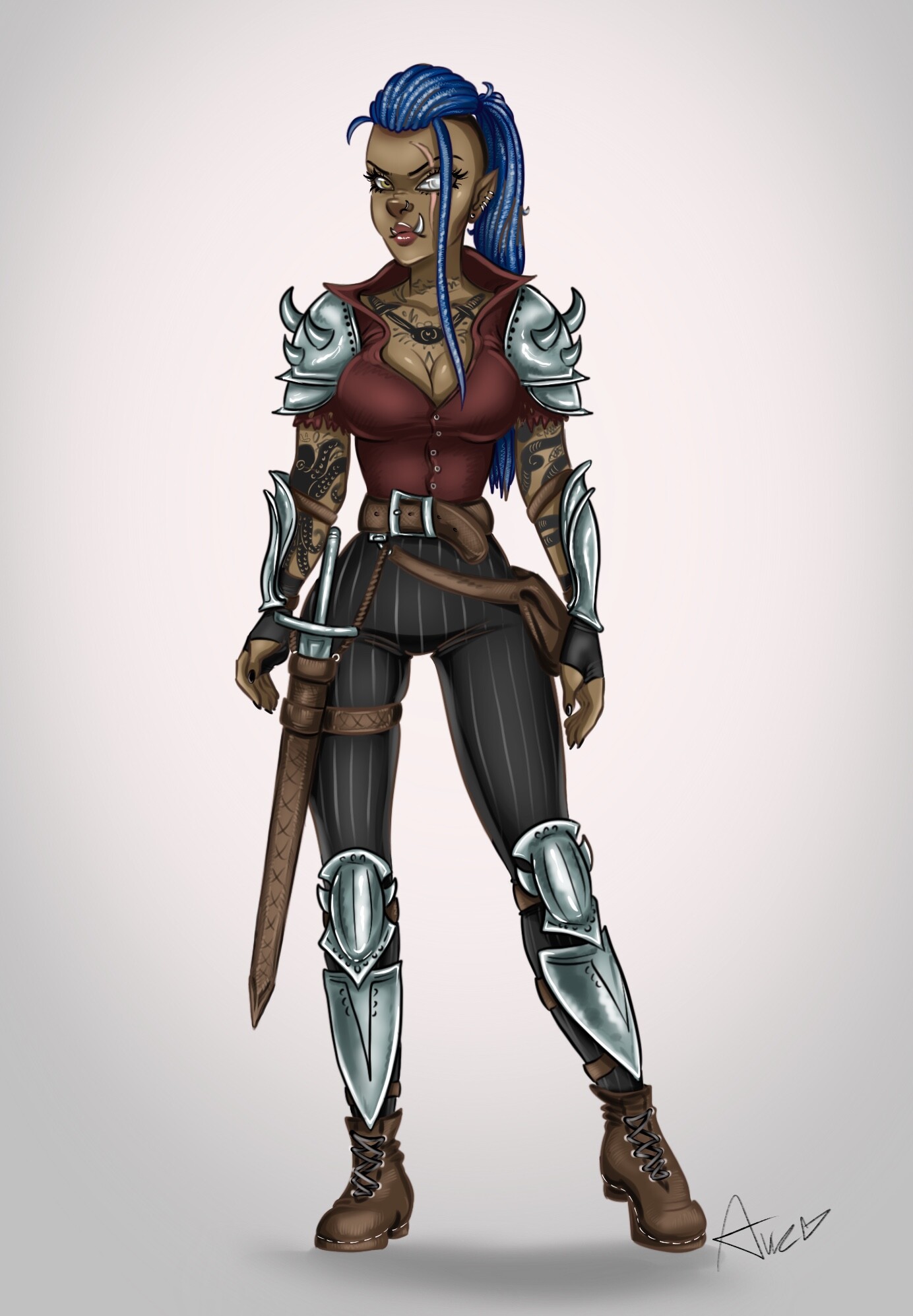 ArtStation - Half Orc