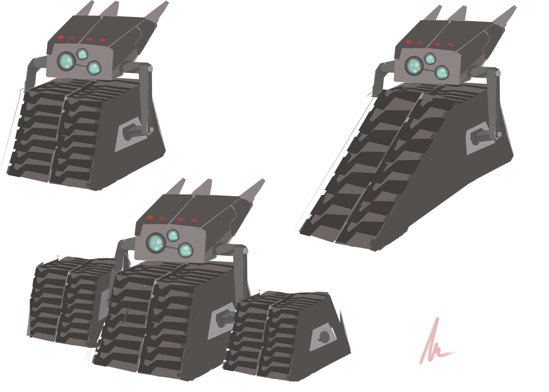 ArtStation - Industrial Wheel Droid Starwars Fan Design