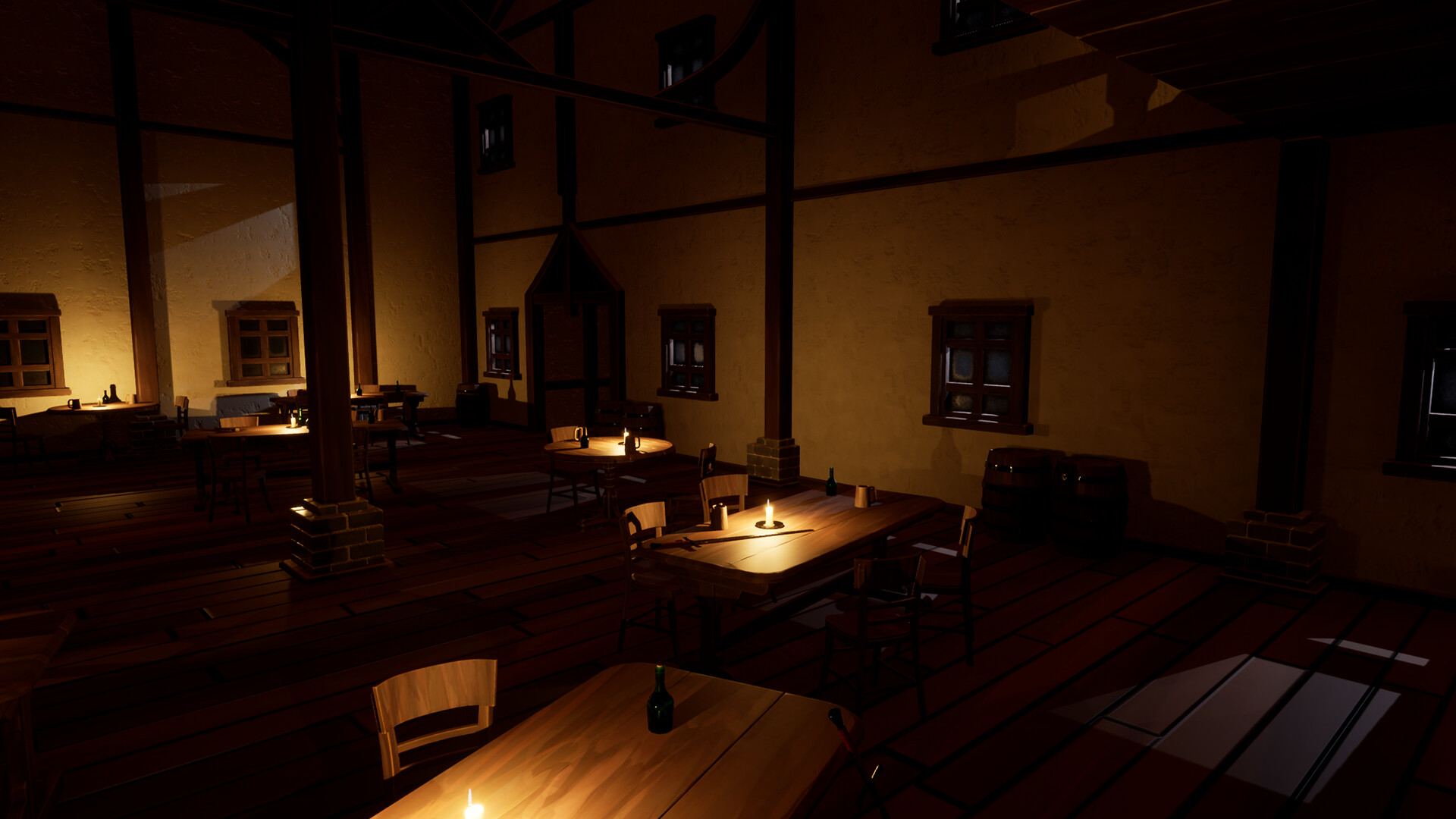 Rhys Hartles - The Hart's Hill - A Fantasy Tavern Environment