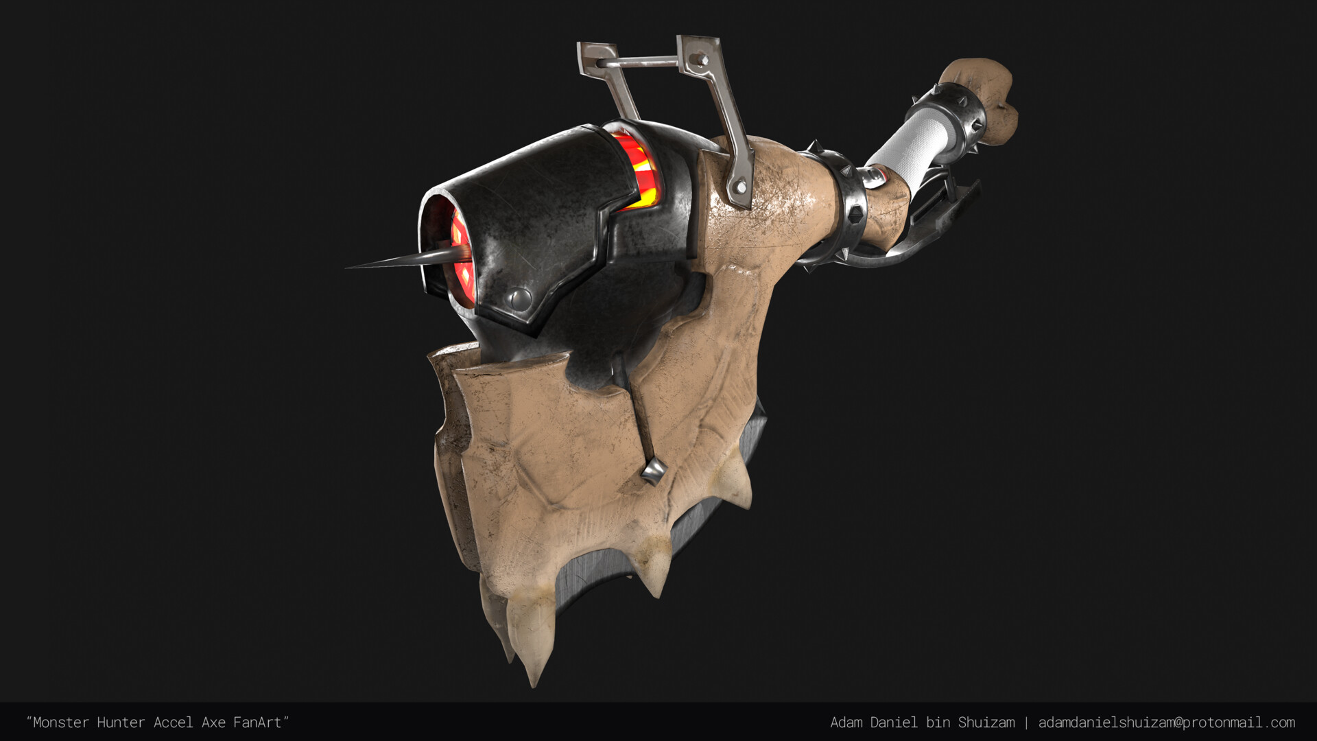 Adam Daniel - Accel Axe (Monster Hunter Fan Art)