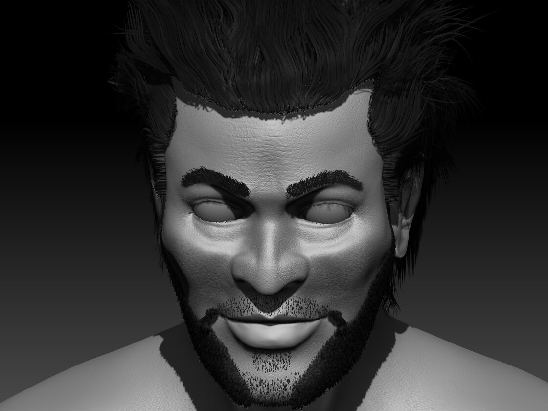 Shibil abdul rahman - wolverine cut