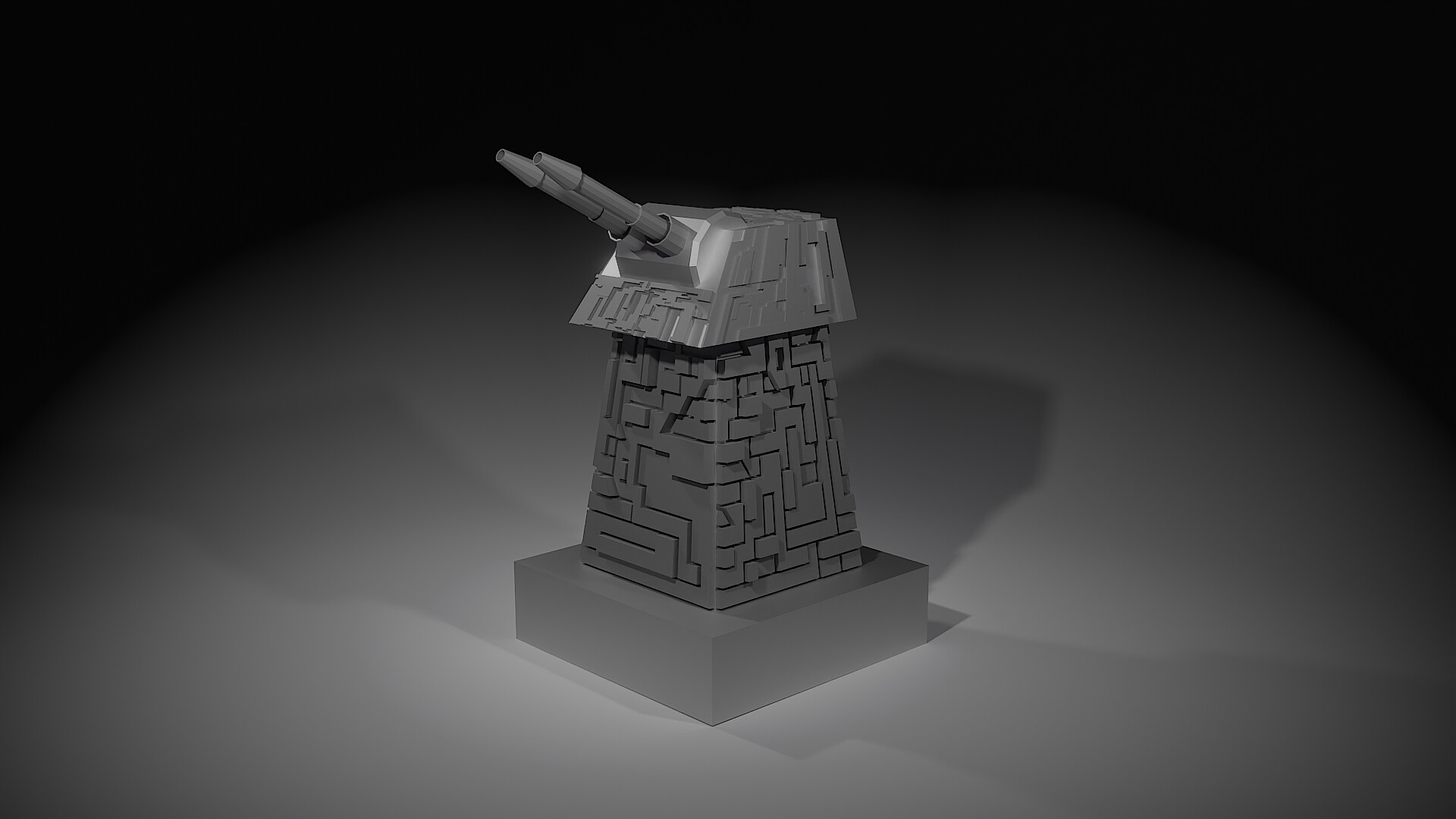 ArtStation - Sci-Fi Turret