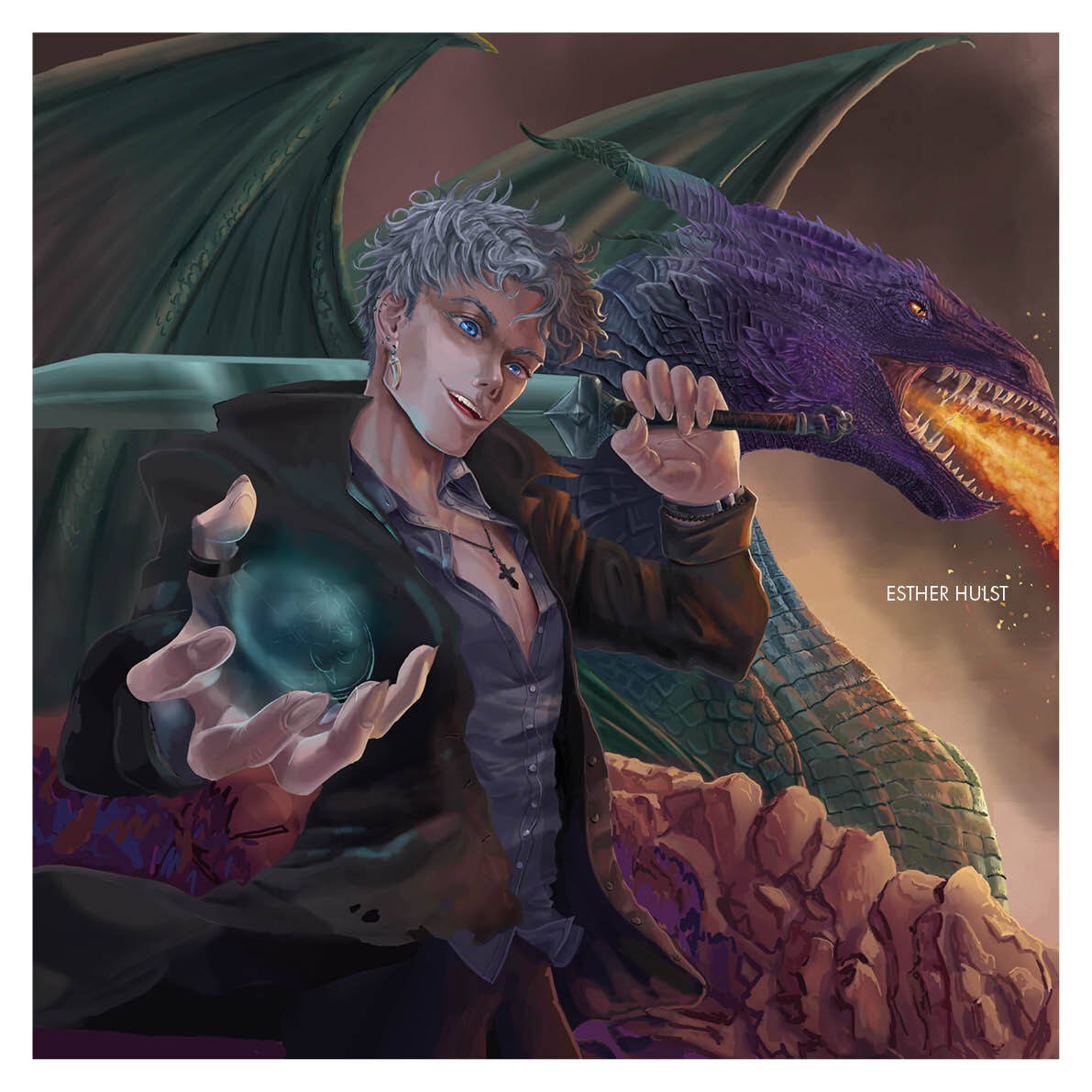 E.M. Hulst - Darren Shan fanart