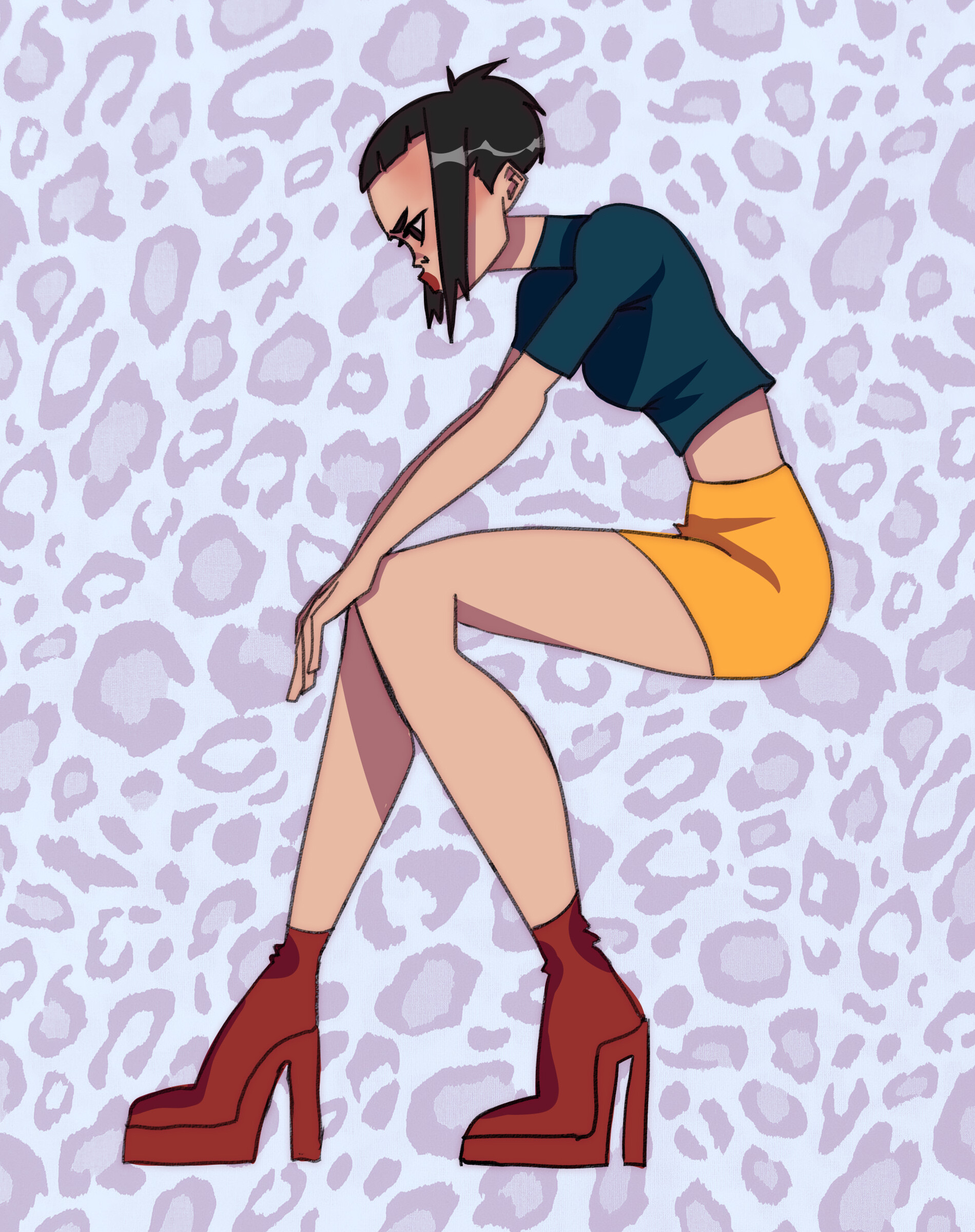 ArtStation - leopard