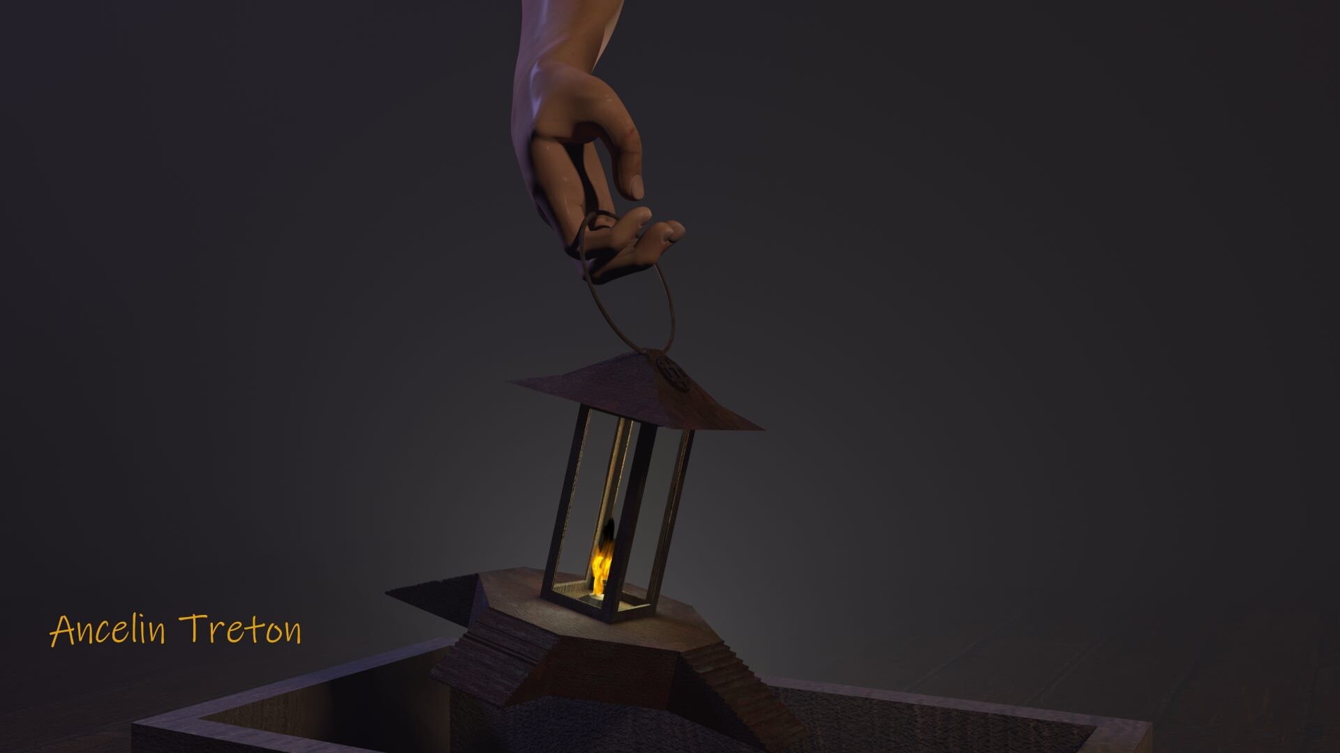 ArtStation - Oil lamp concept