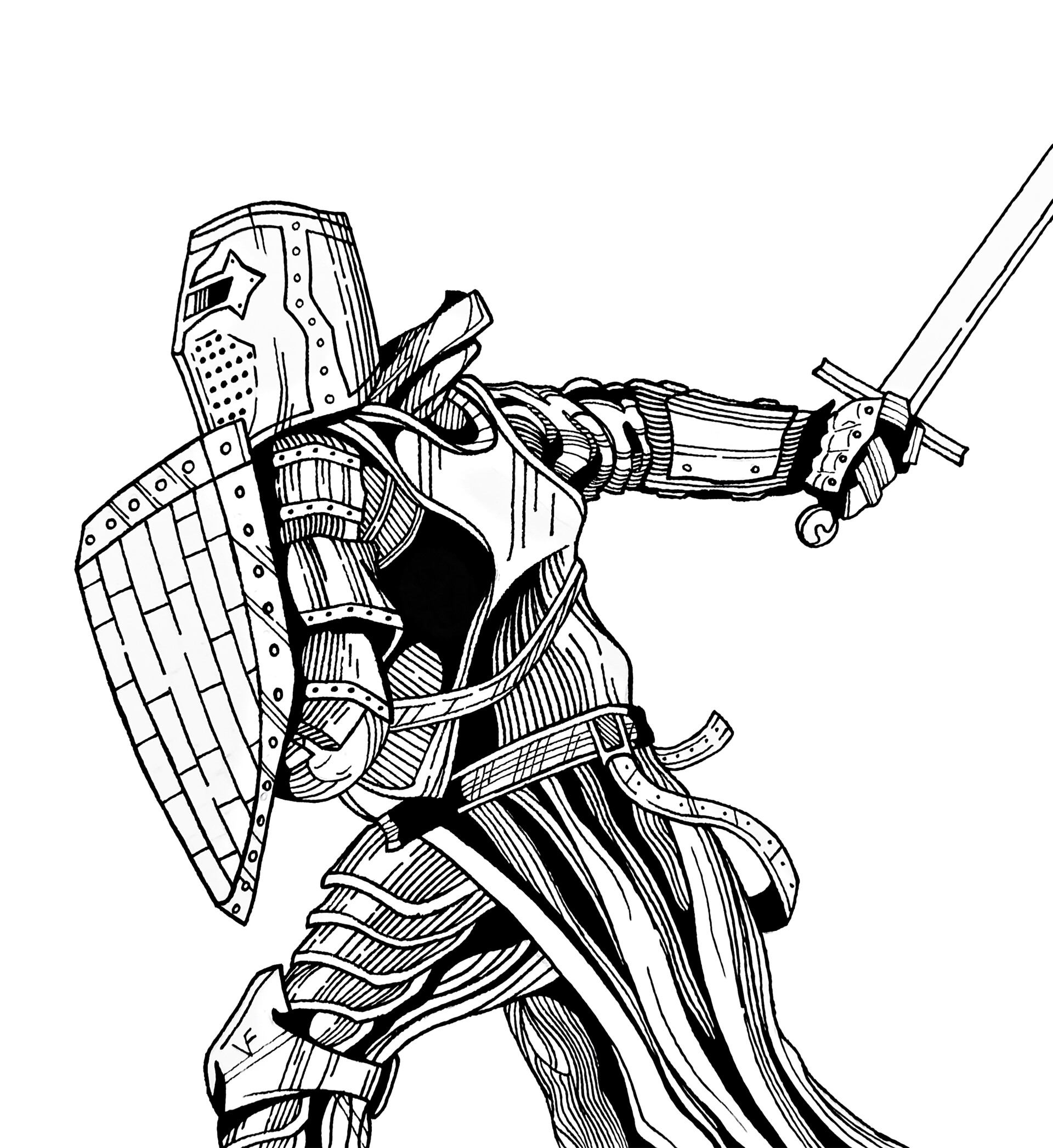 ArtStation - Just a fresh knight