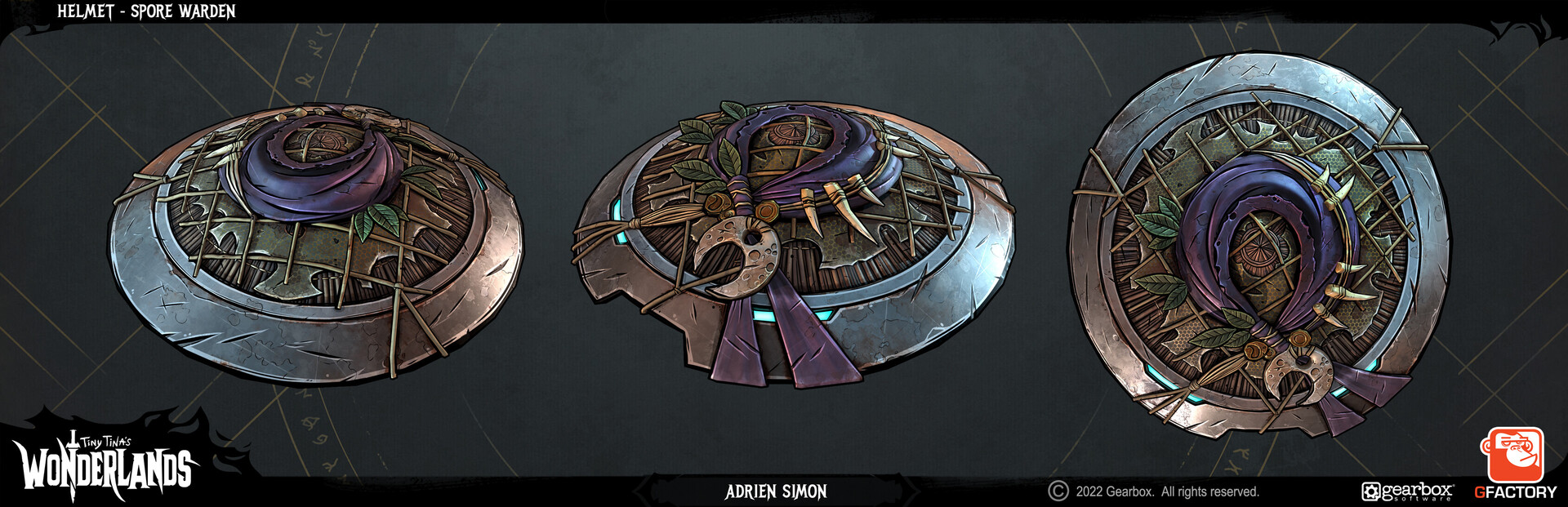 Adrien SIMON - Spore Warden Armor Set
