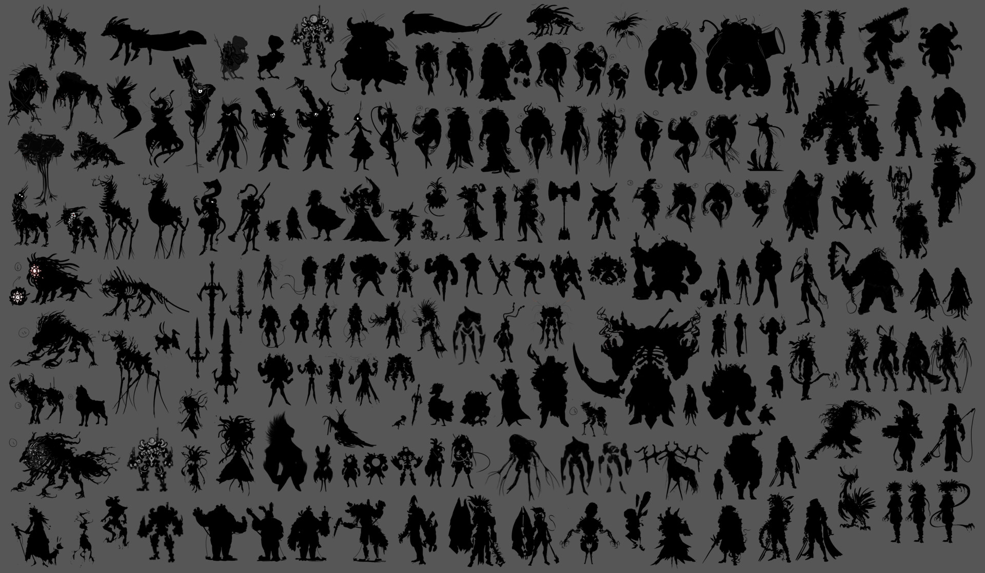 ArtStation - Project silhouette compilation