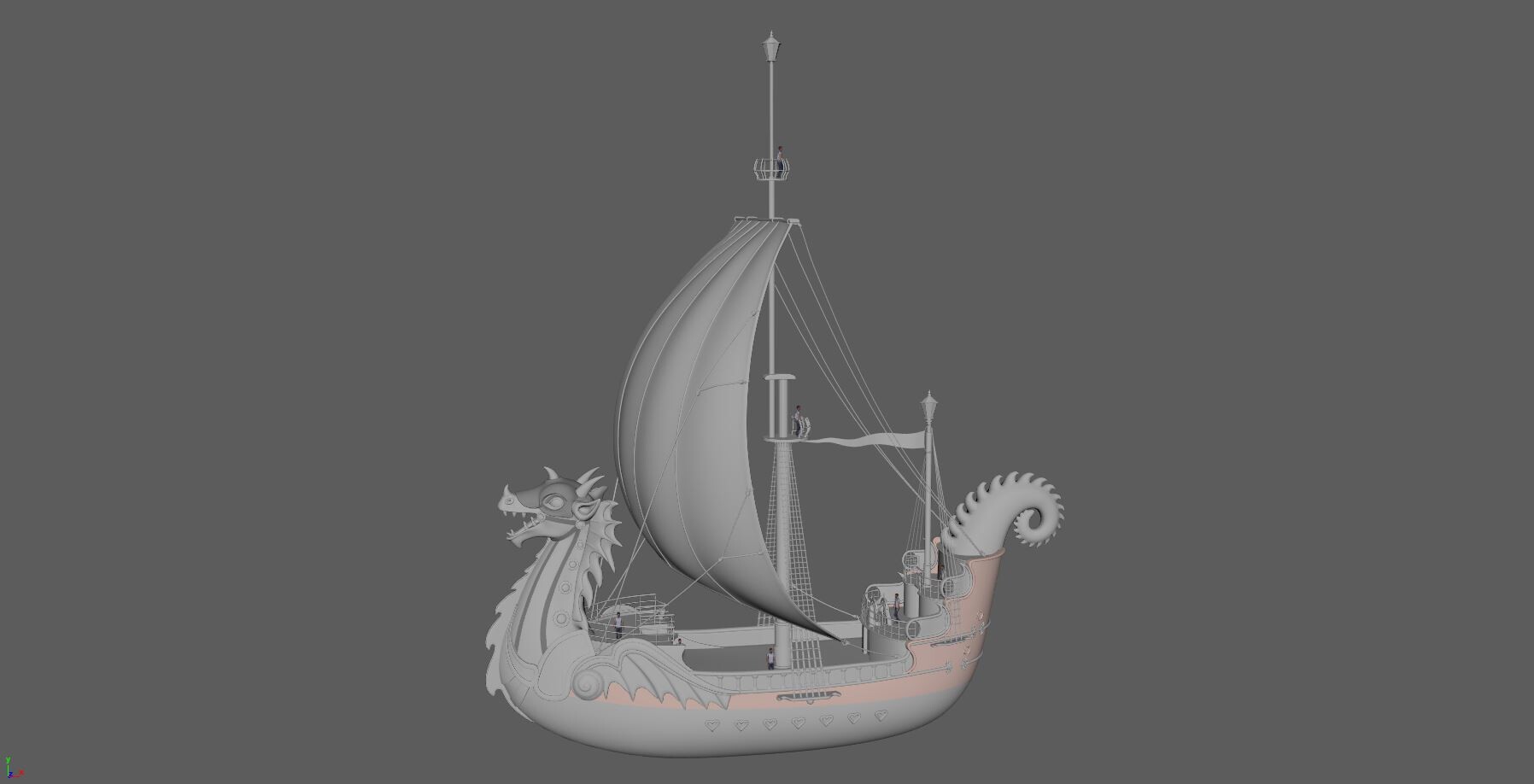 ArtStation - Dragon Ship