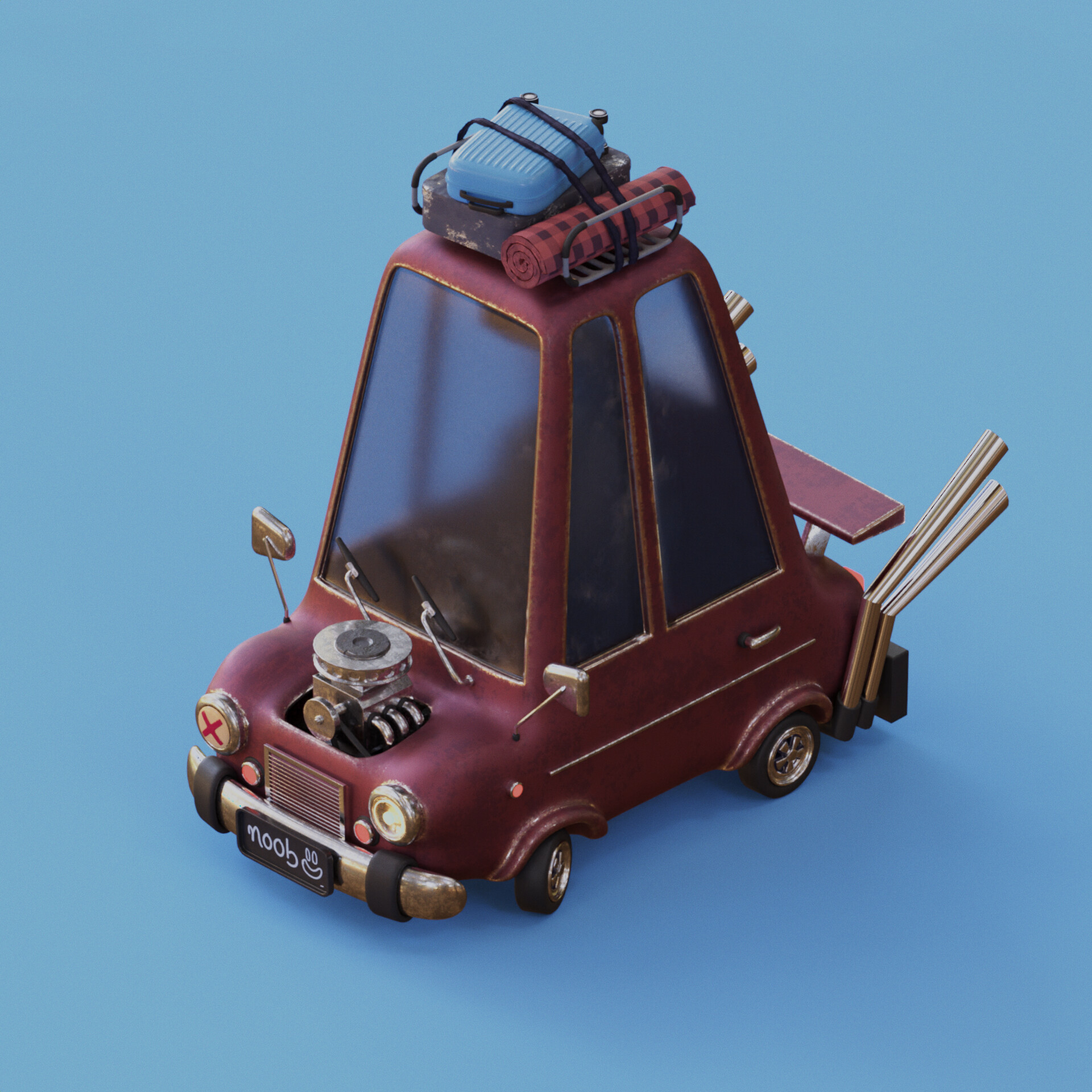 ArtStation - Stylized Car
