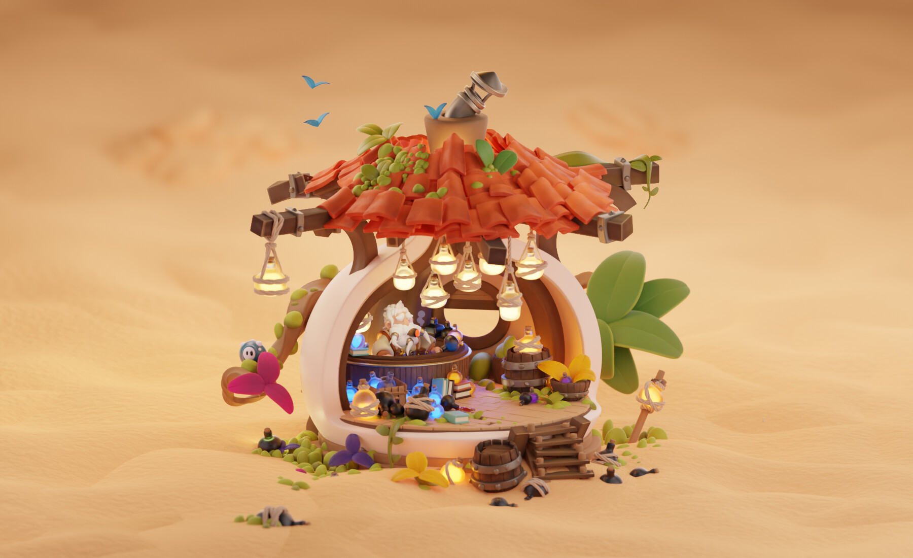 ArtStation - Potion Shop