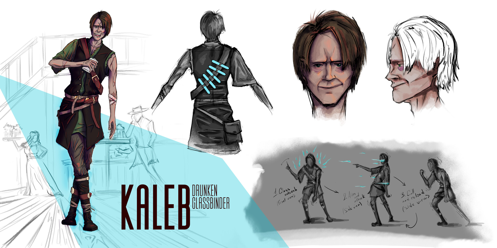 ArtStation - Сharacter list (Kaleb)