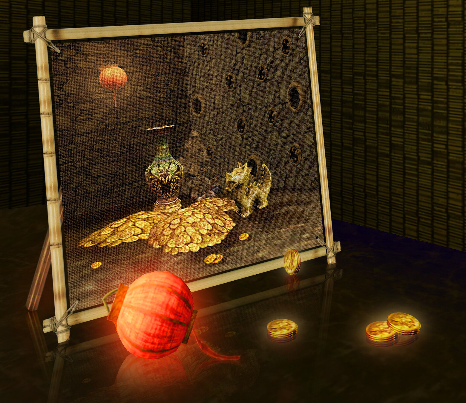 ArtStation - Treasure painting