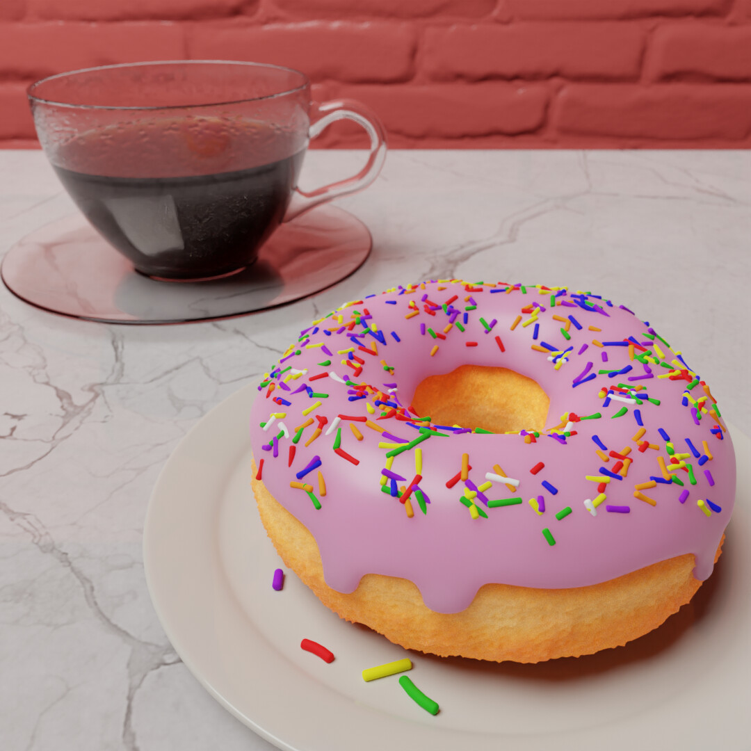 ArtStation - Donut tutorial