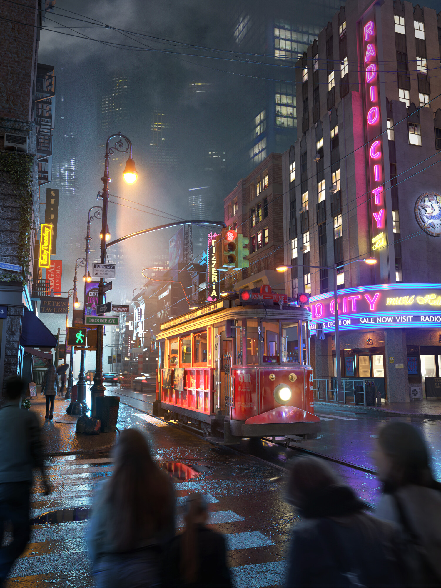 ArtStation - The Night Street