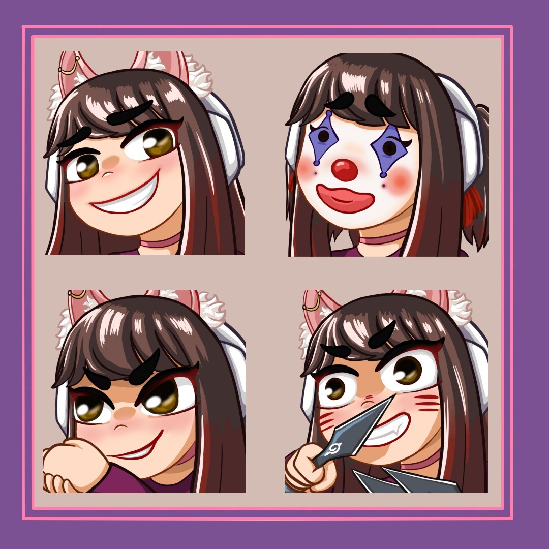 ArtStation - emotes streamers Twitch