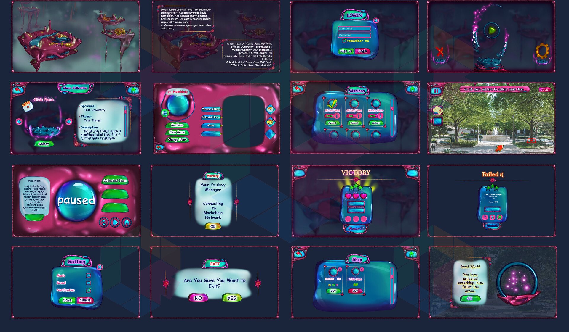 ArtStation - Full Game UI Package